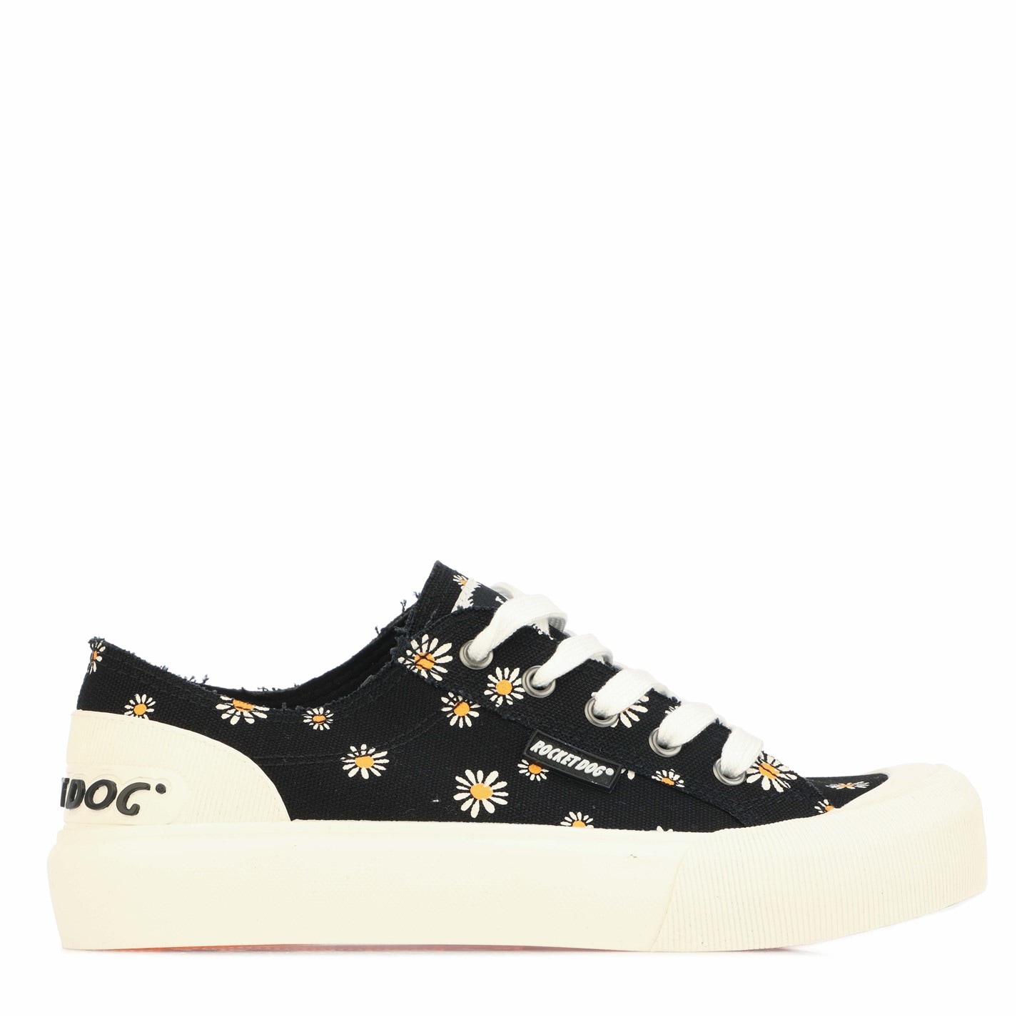 Rocket Dog | Jazzin Plus Dixie Daisy Platform Trainers | Black | FRASERS