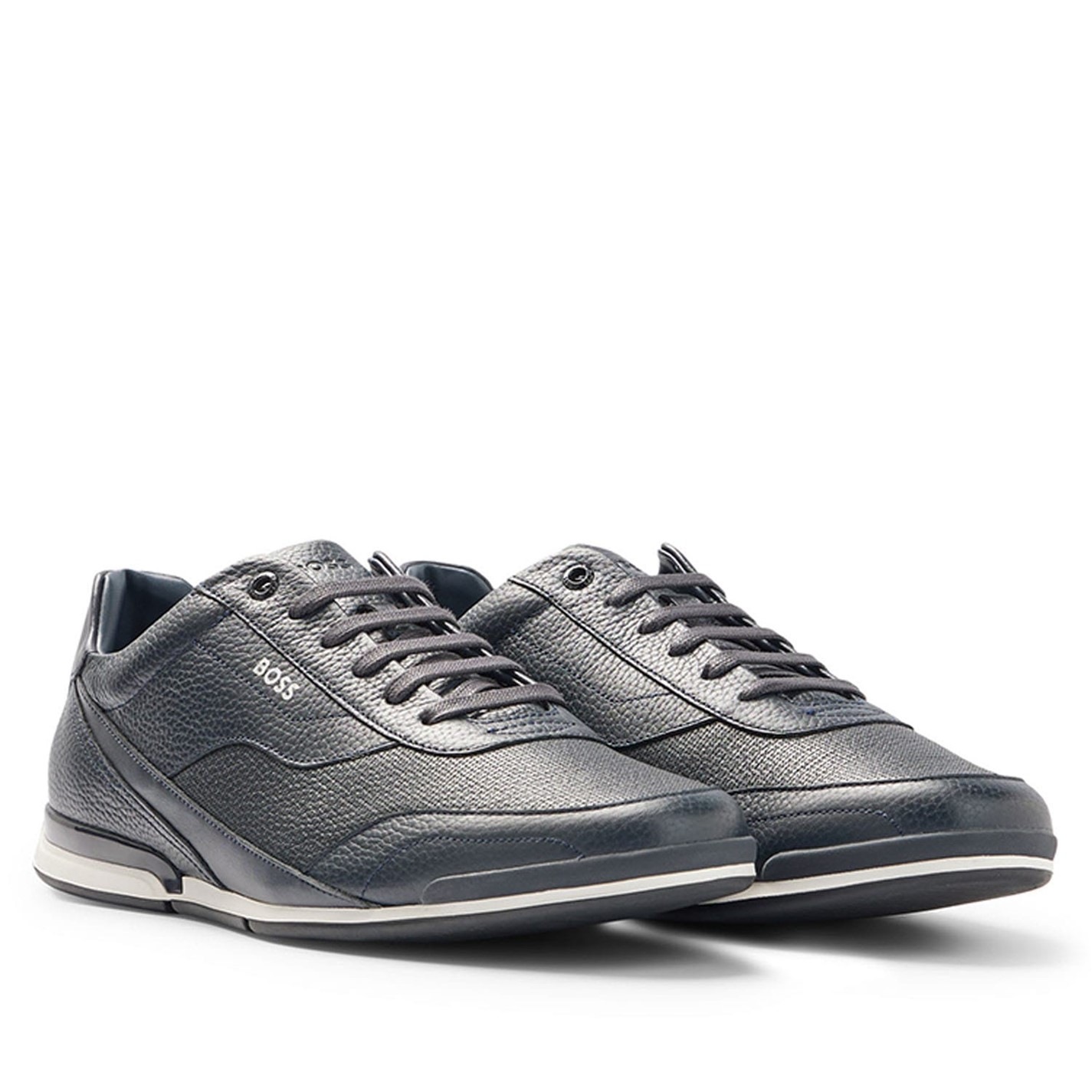Boss | Saturn Low Trainers | Dark Blue | FRASERS