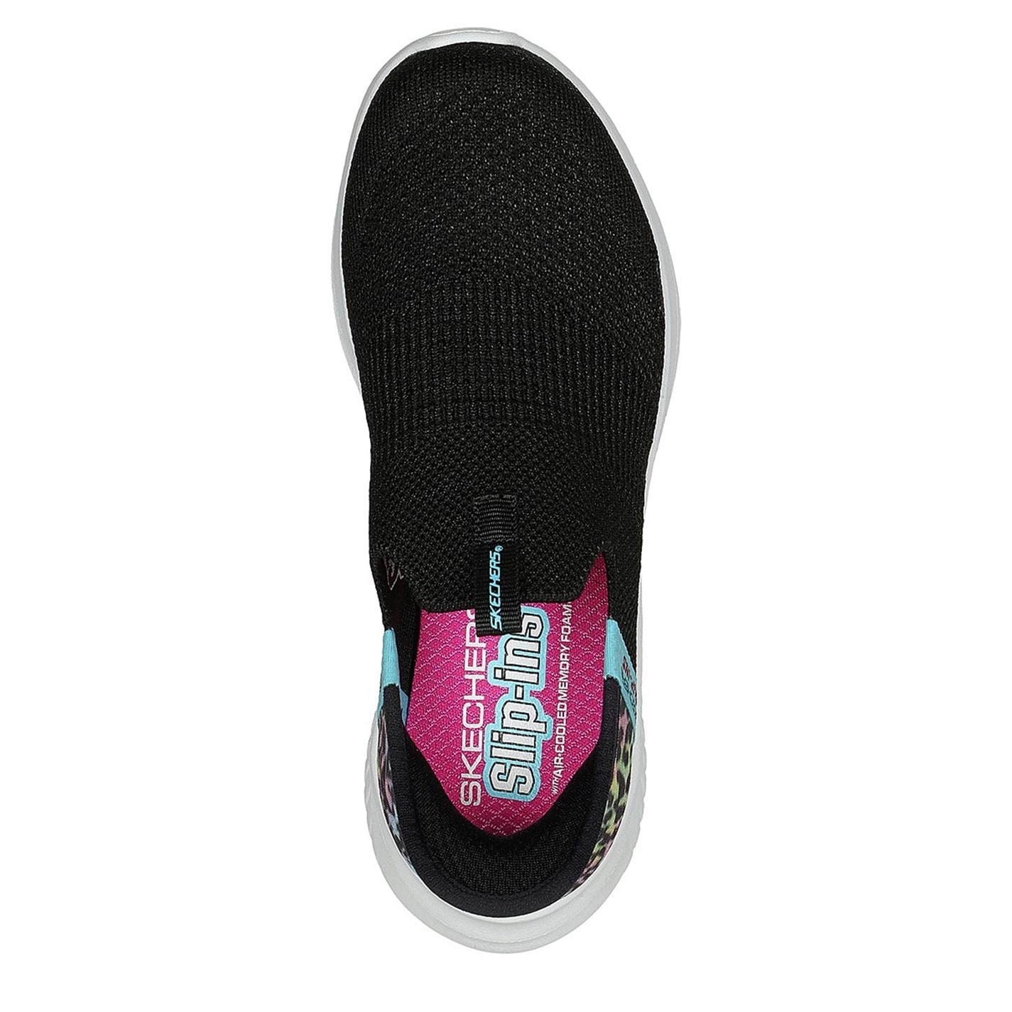 Skechers | Slip-Ins: Ultra Flex 3.0 - Colory Wild | Black | FRASERS
