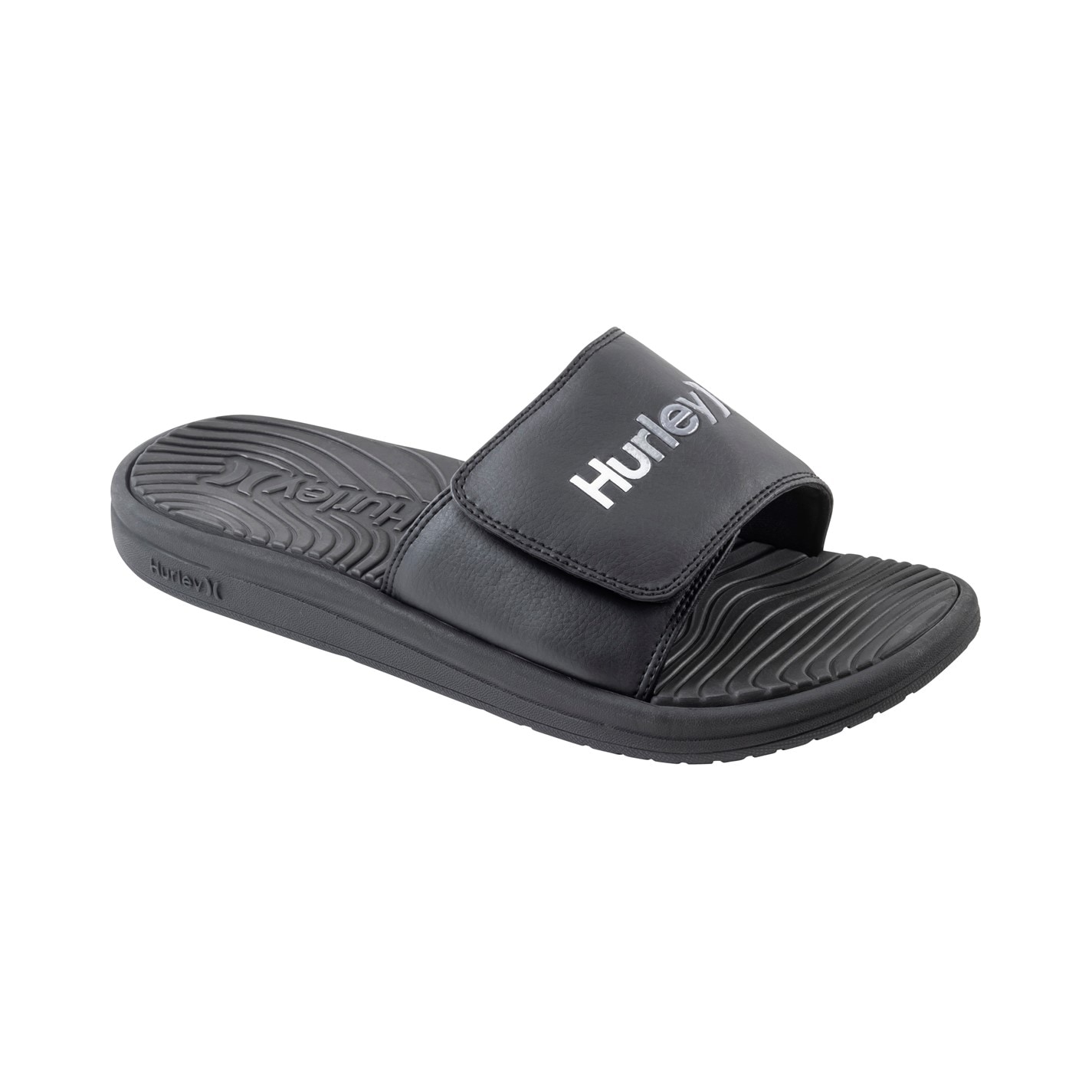 Hurley | 1 Pack Sliders Mens | Black /White | FRASERS