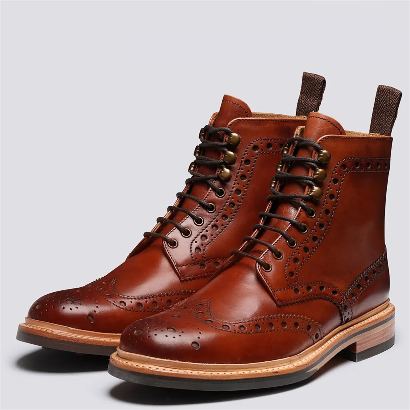 GRENSON | Fred Brogue Boot | Brogue Boots | FRASERS