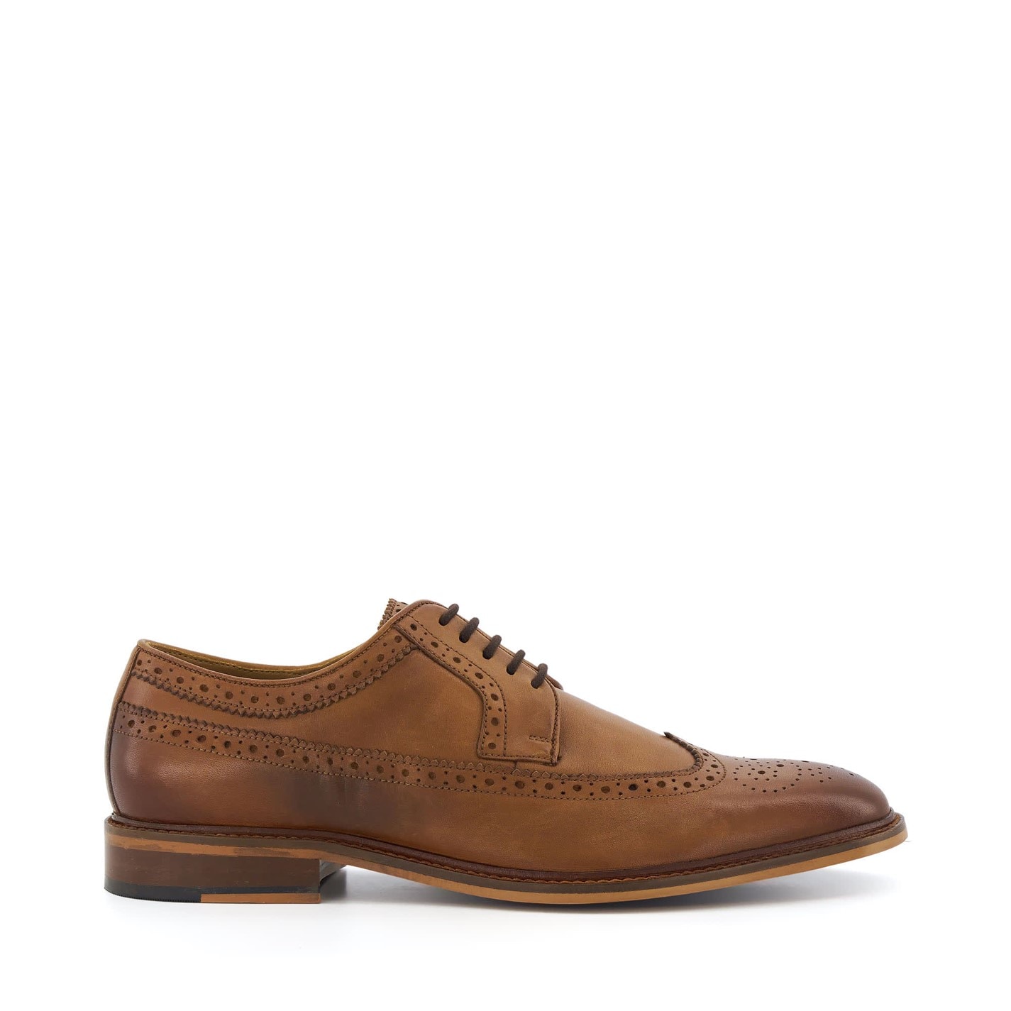 Dune London | wing-tip Brogues | Tan 511 | FRASERS