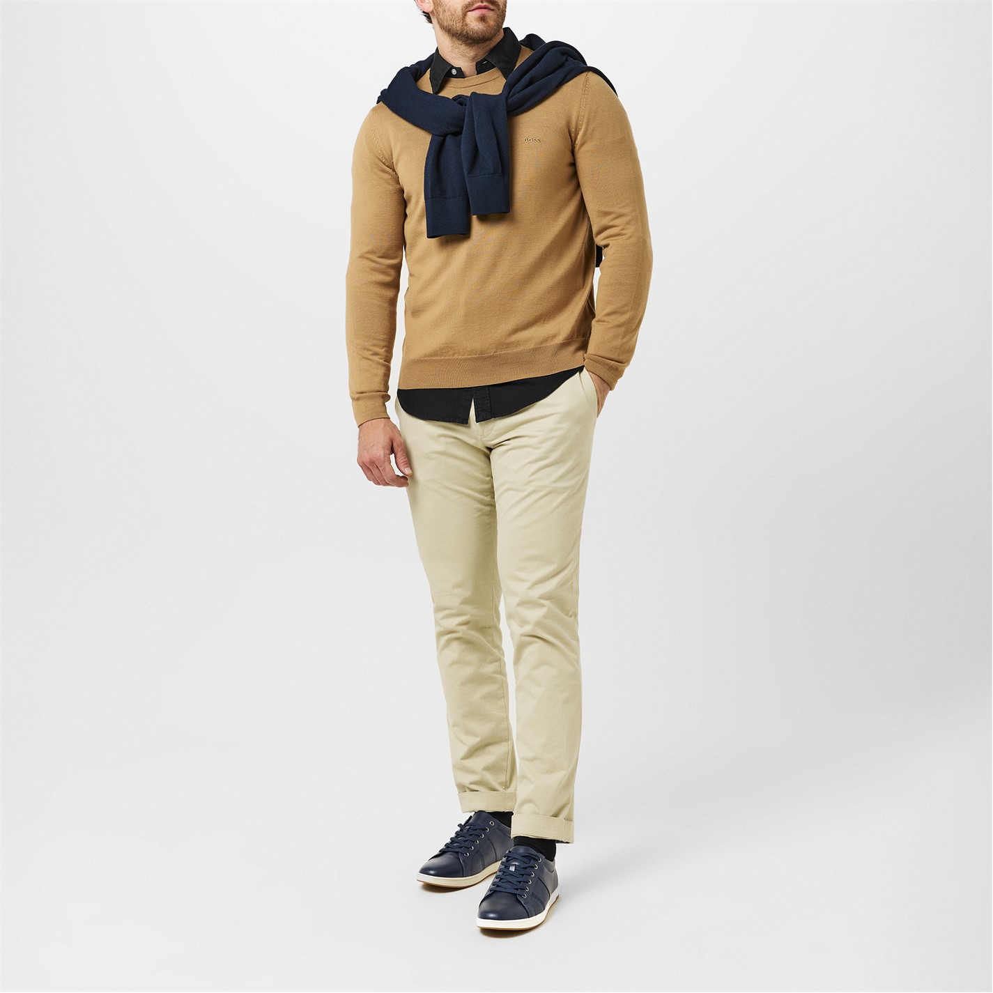 Dune London | Tezzy Trainers | Navy | FRASERS