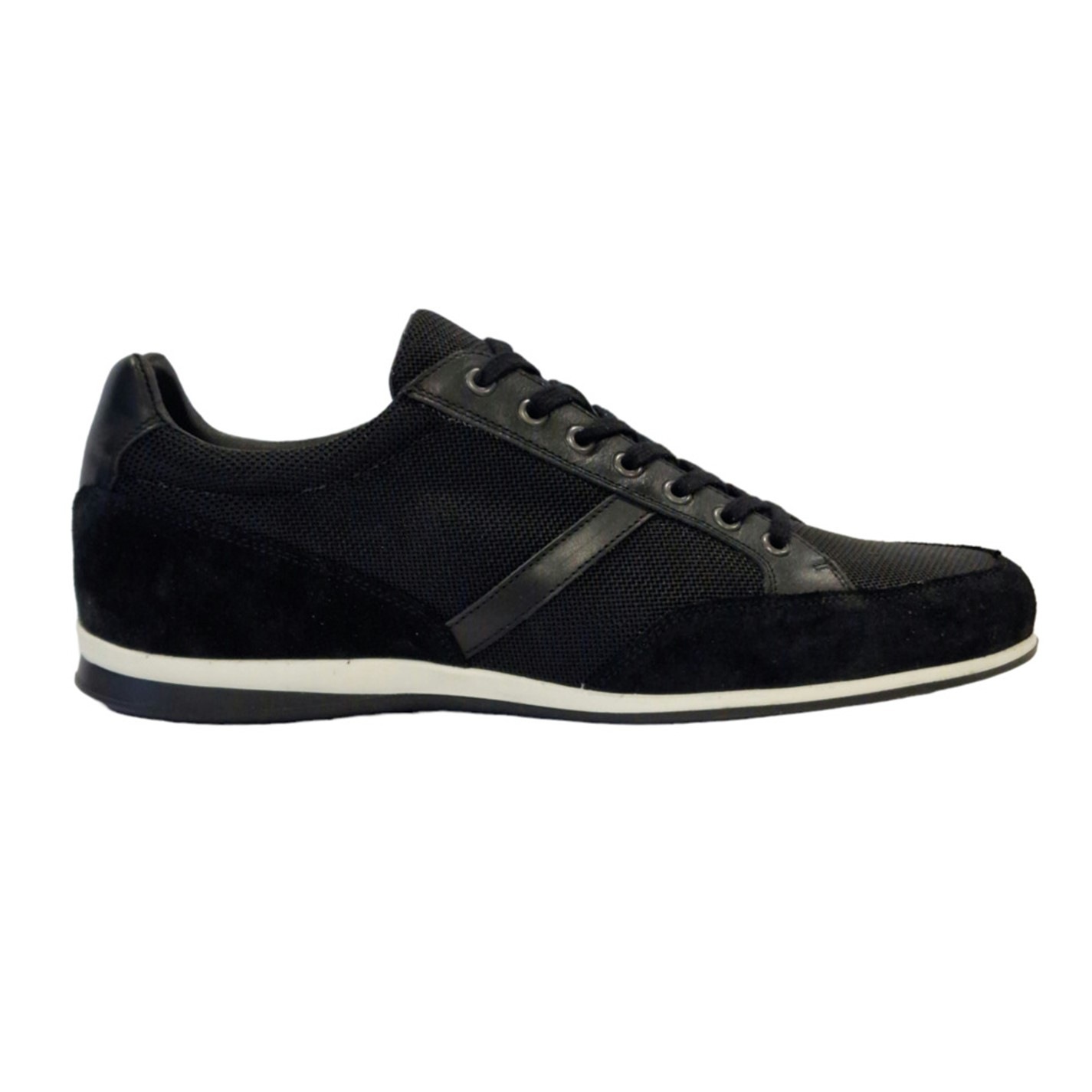 Firetrap | Kulatra Trainers Mens | Black/Mesh | FRASERS