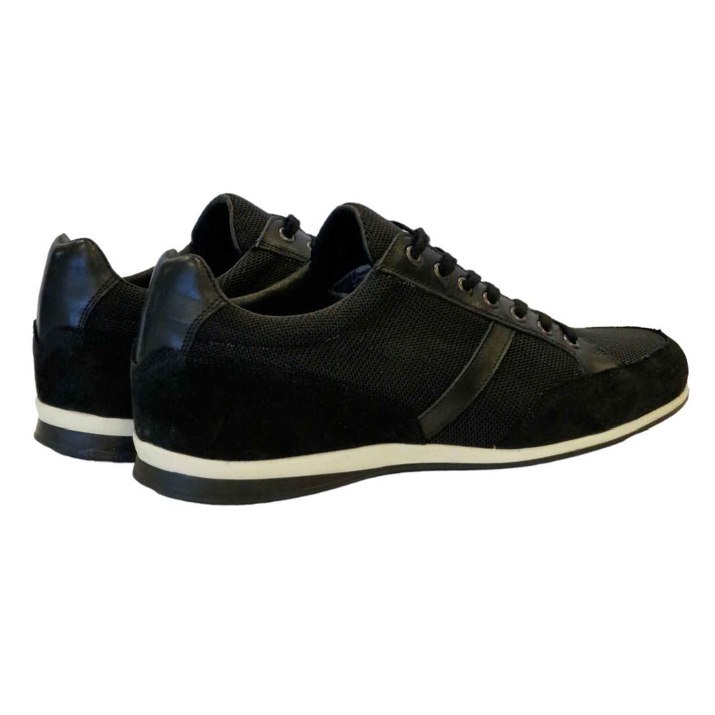 Firetrap | Kulatra Trainers Mens | Black/Mesh | FRASERS