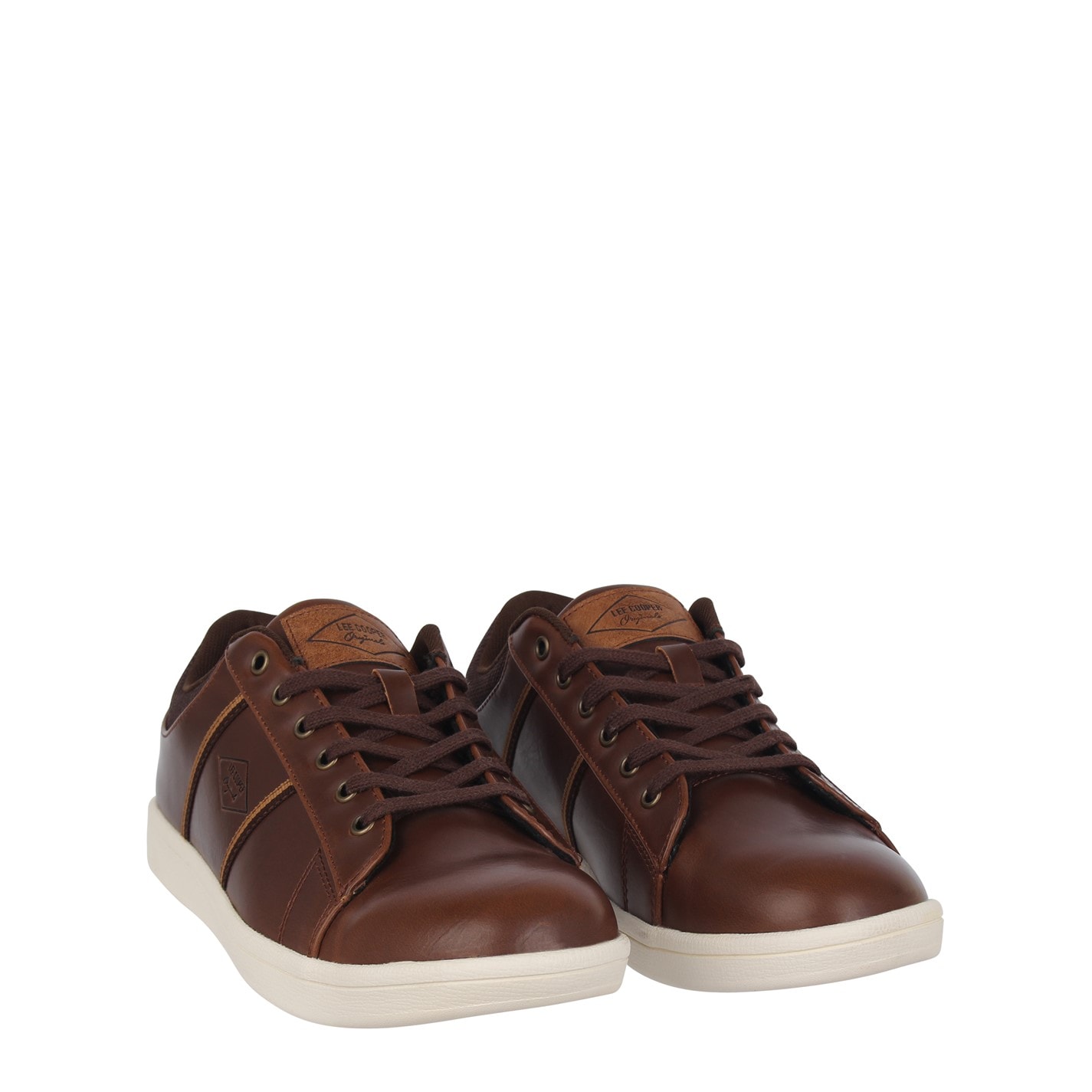 Lee Cooper | Austin Low Trainer Mens | Brown | FRASERS