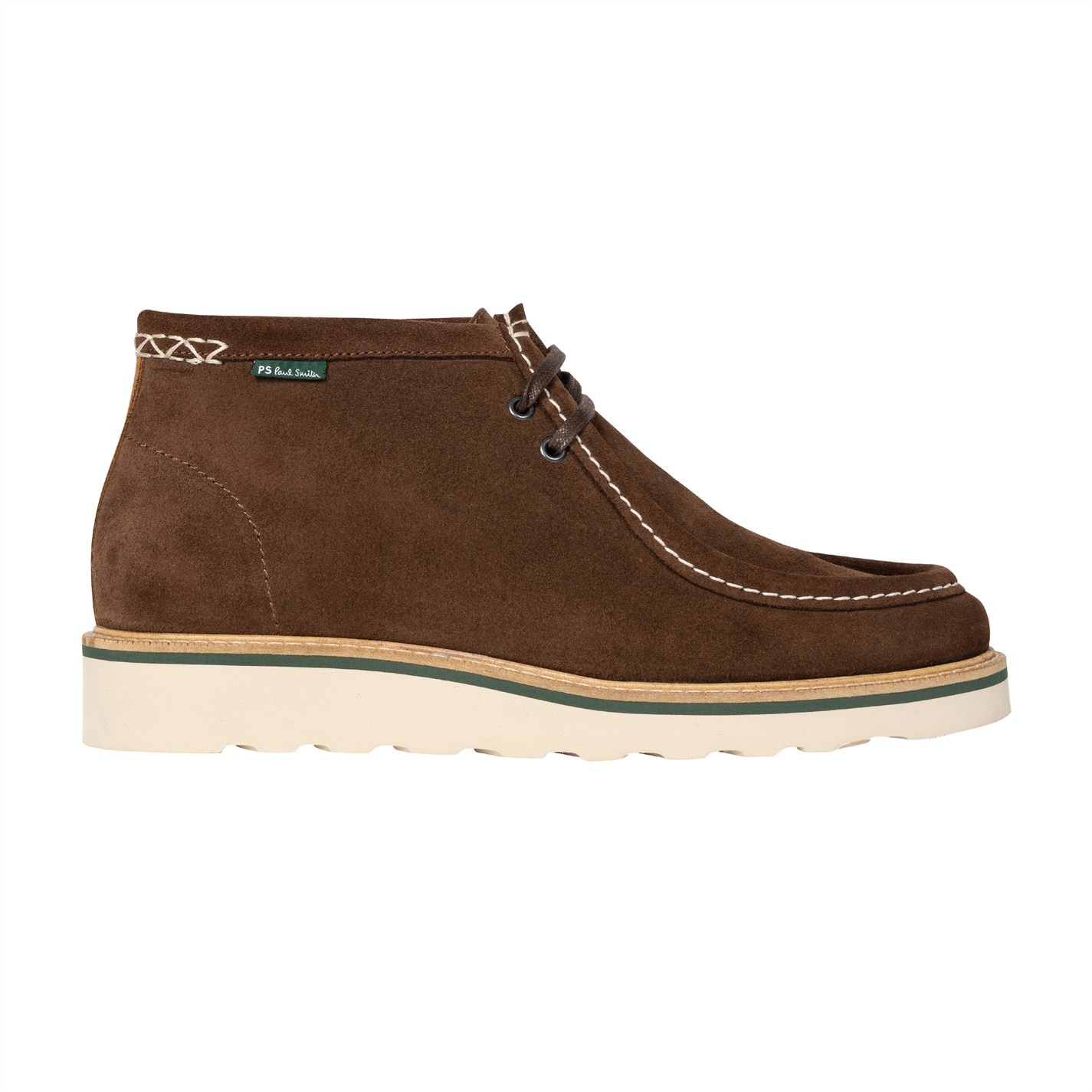 PS Paul Smith | Suede Lace-Up Tobruk Boots | Moc Toe Shoes | FRASERS