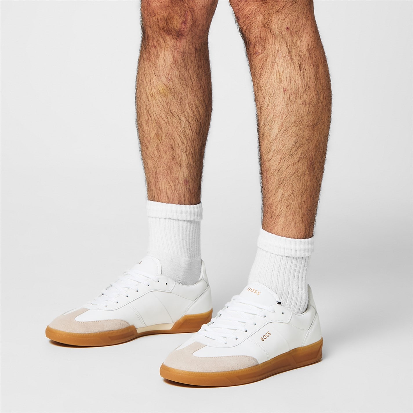 Boss | Brandon Leather Trainers | Low Trainers | FRASERS