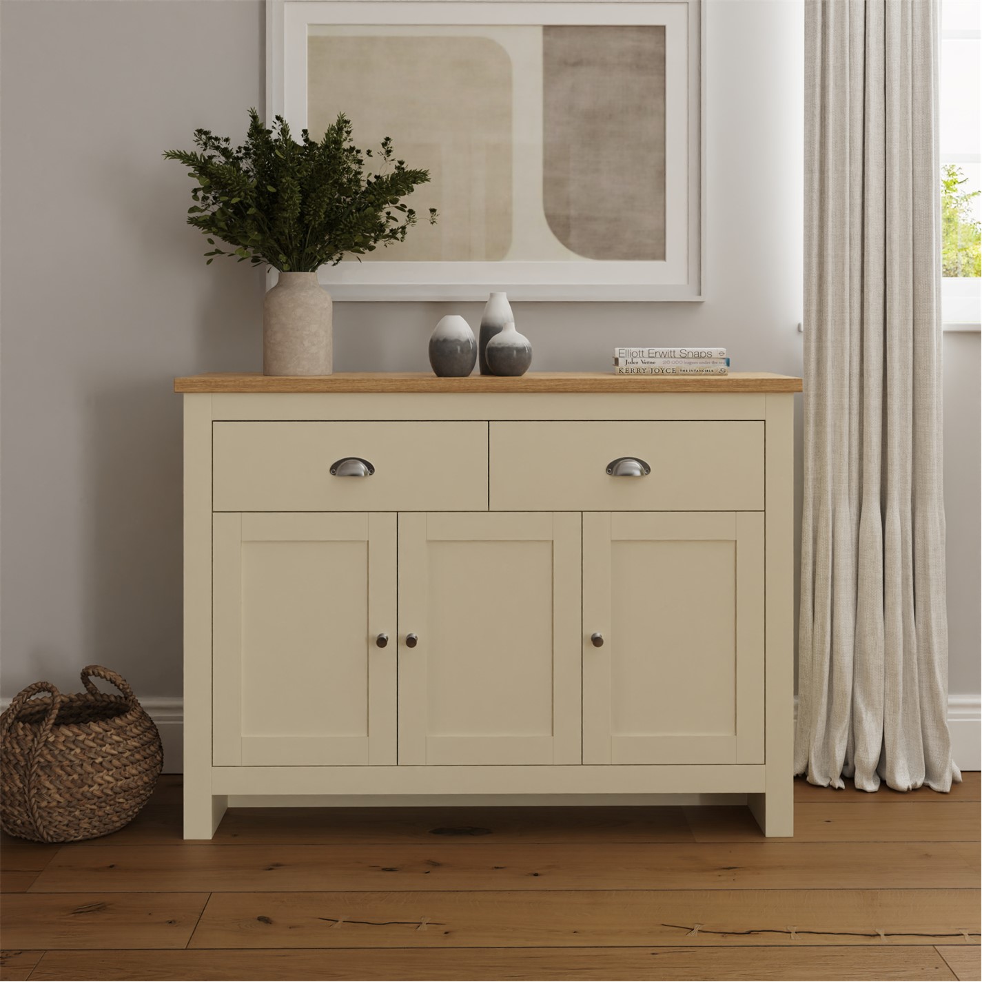GFW | GFW Lancaster Large Sideboard | Cream | FRASERS