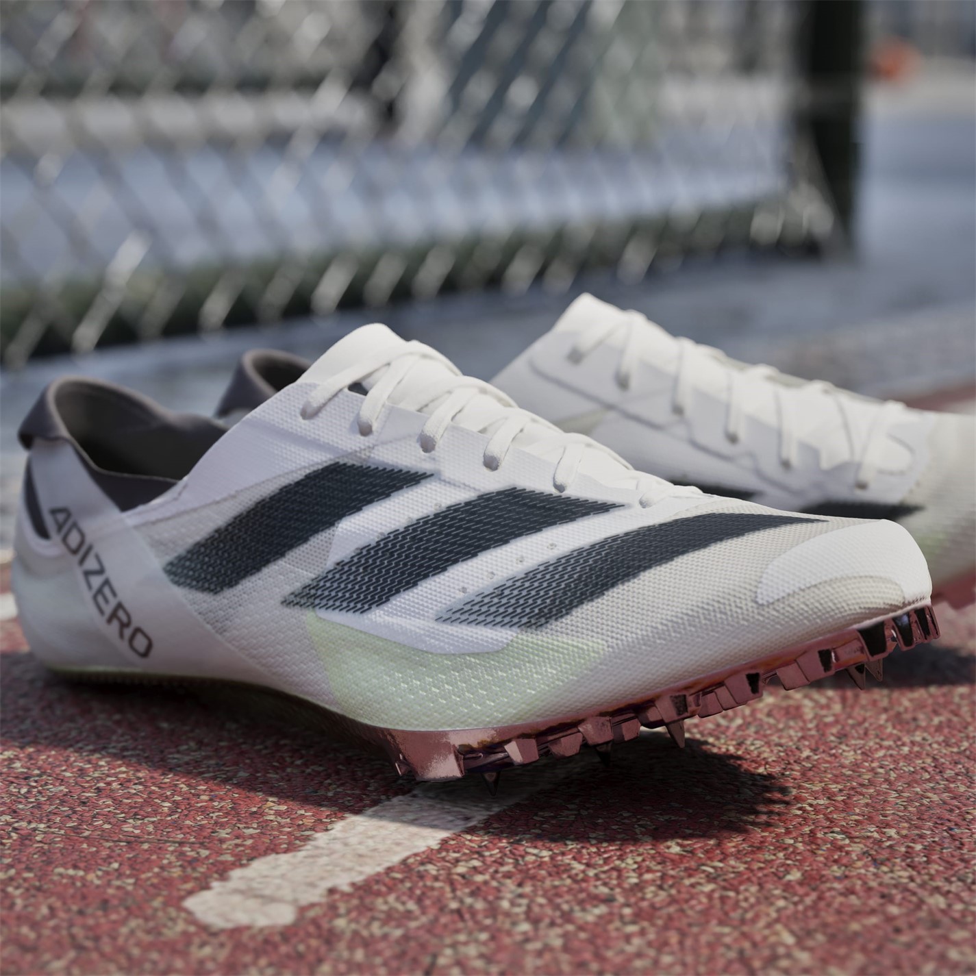 adidas | Adizero Finesse Running Spikes Mens | Ftwr White | FRASERS