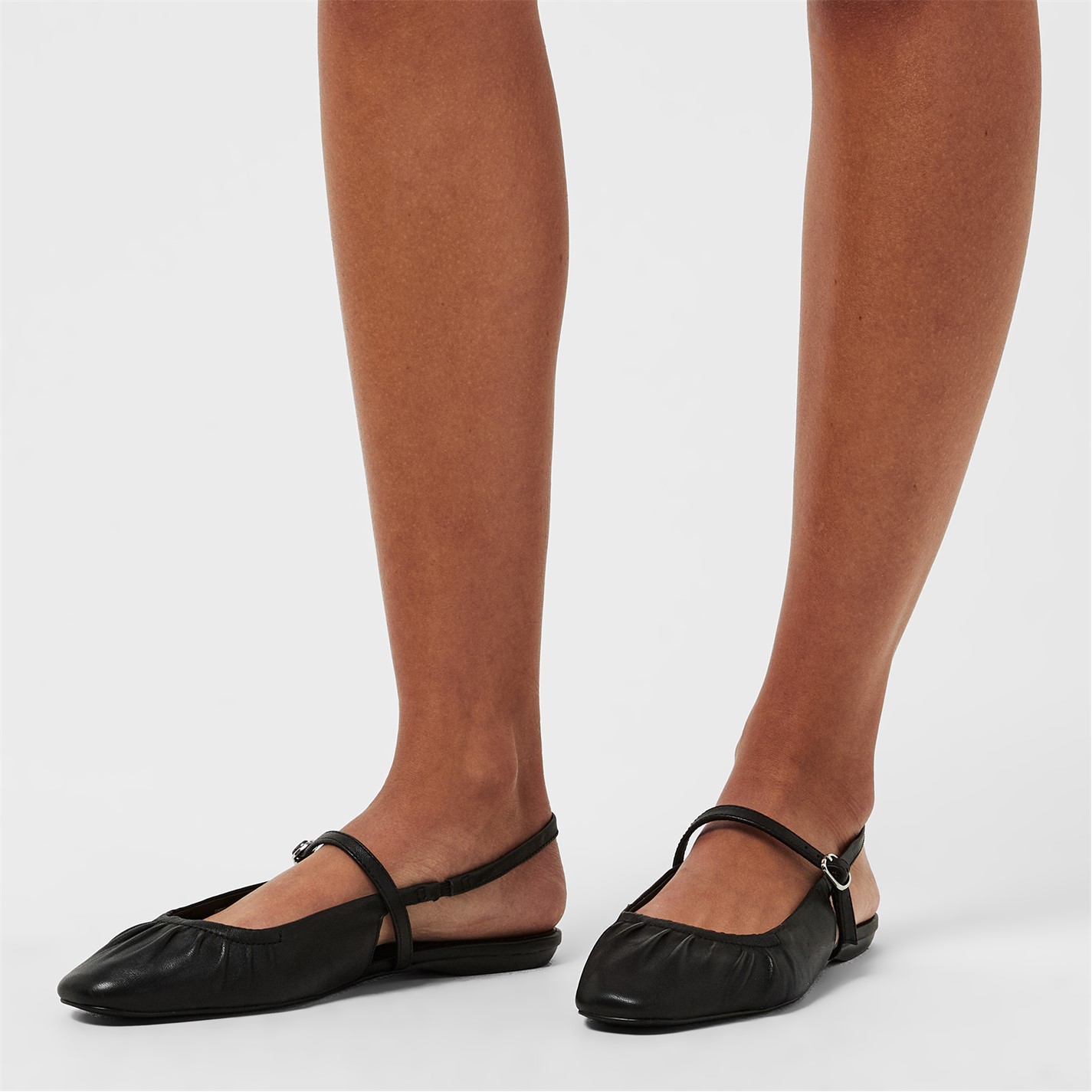 Steve Madden | Garson Sandals | Black Leather | FRASERS