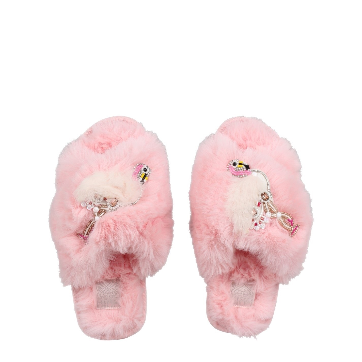 Biba | Biba Flamingo Embellished Slider Slipper | Flamingo | FRASERS