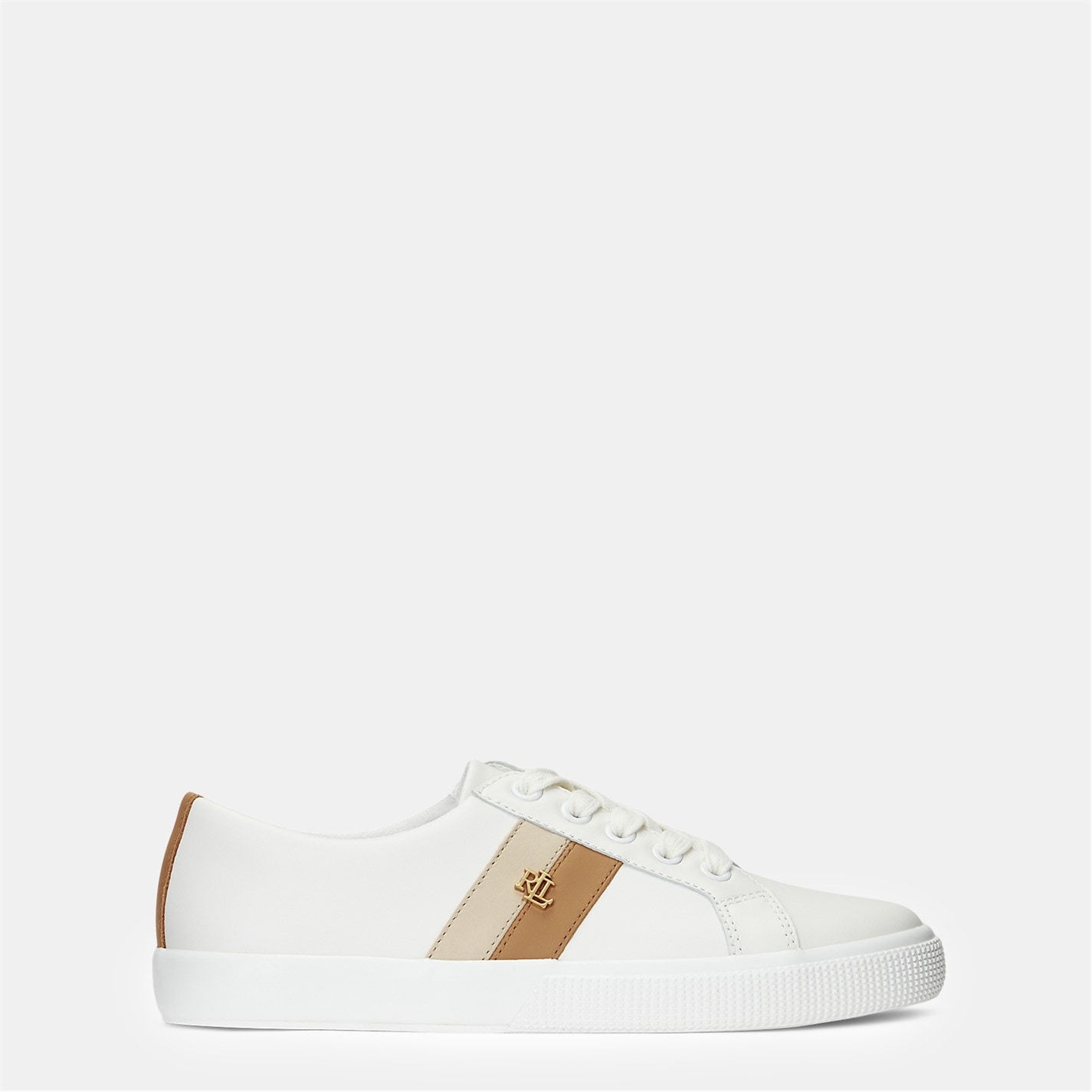 Lauren by Ralph Lauren | Women's Janson Leather Court Trainers | Court ...