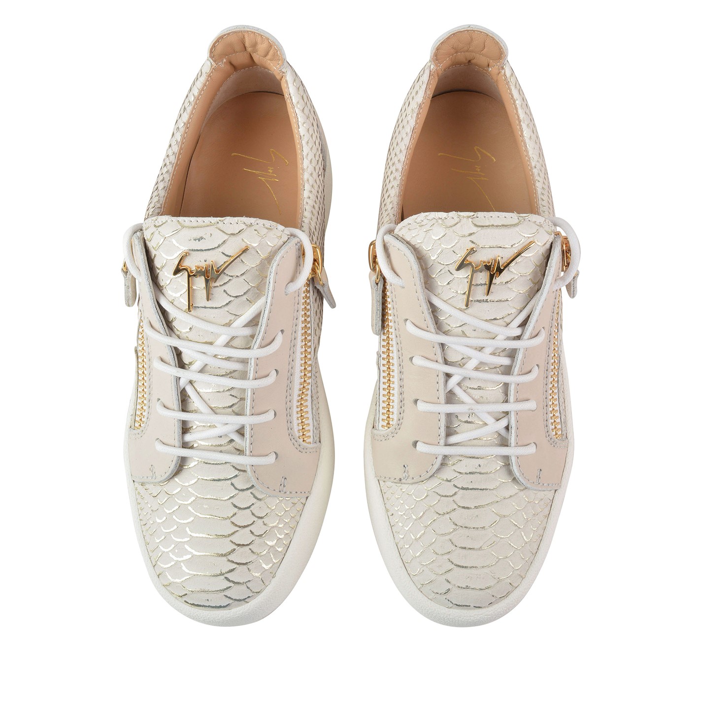 GIUSEPPE ZANOTTI | Python Embossed Trainers | Low Trainers | FRASERS