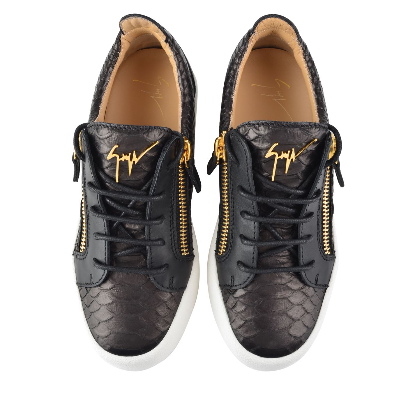 GIUSEPPE ZANOTTI | Python Embossed Trainers | Low Trainers | FRASERS
