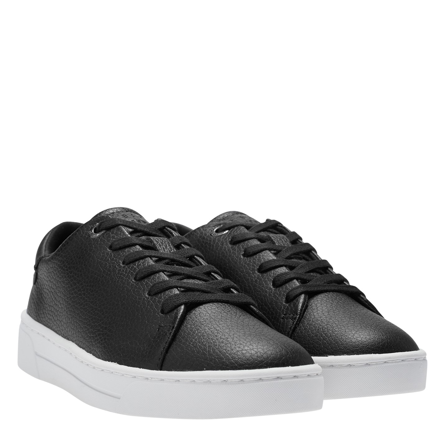 Ted Baker | Ted Baker Kimmii Leather Sneaker | Black | FRASERS