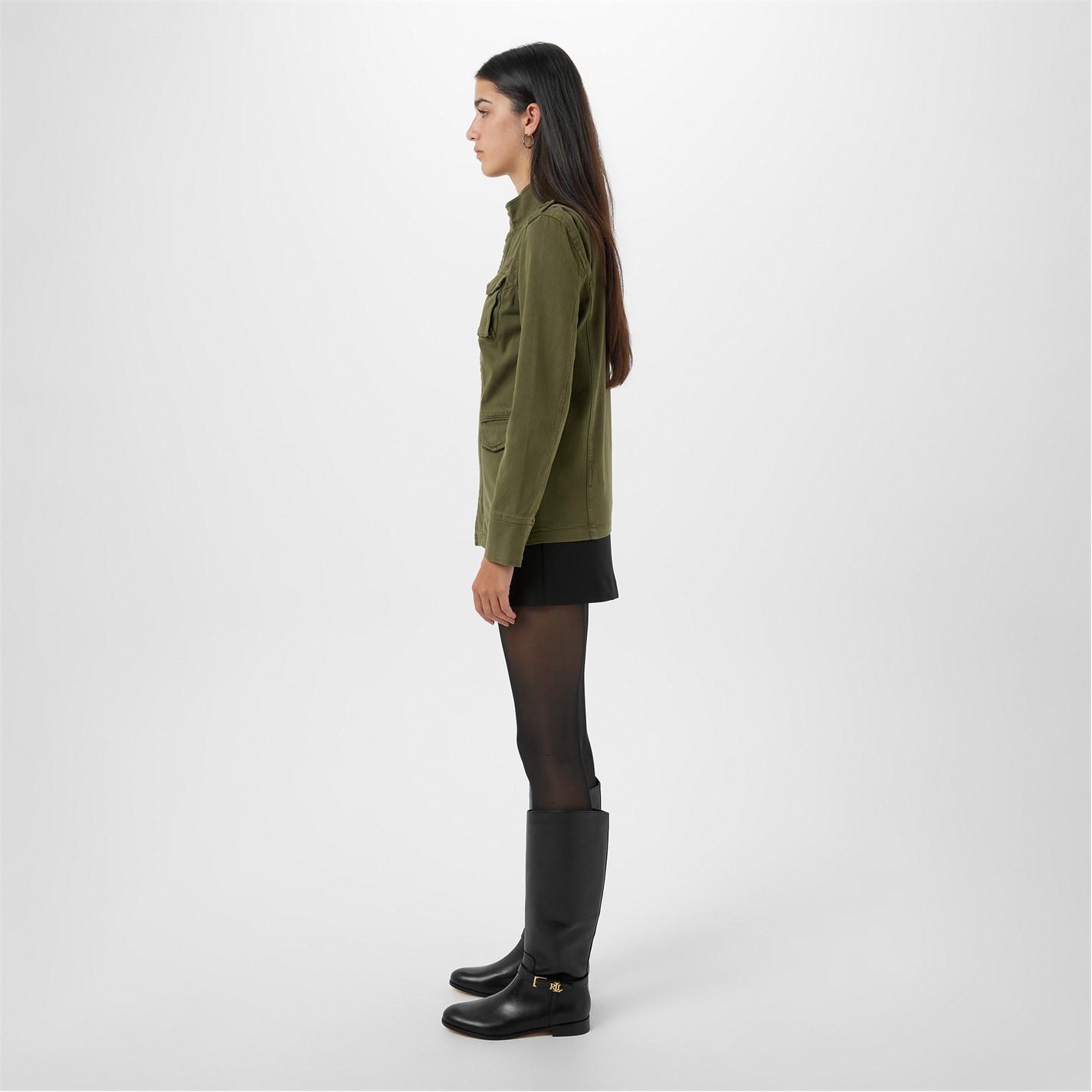 Lauren by Ralph Lauren | Brooke Leather Riding Boots | Knee High Boots | FRASERS