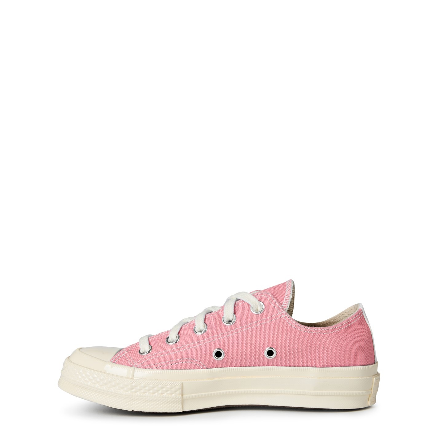 COMME DES GARCONS PLAY | X Converse Chuck 70 Peeping Heart Low Trainers ...