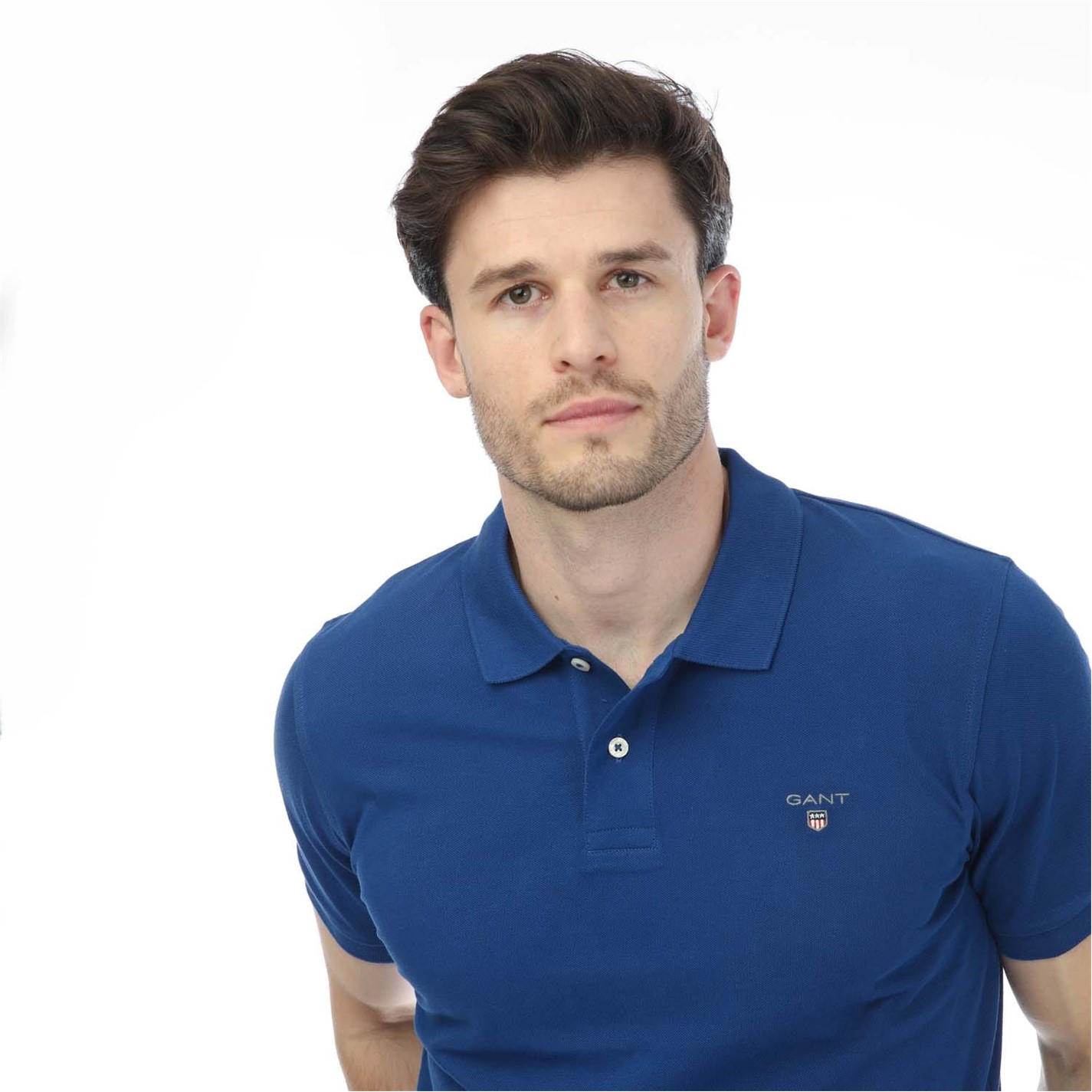 Gant | Piqu¿ Rugger Polo Shirt | Blue | FRASERS