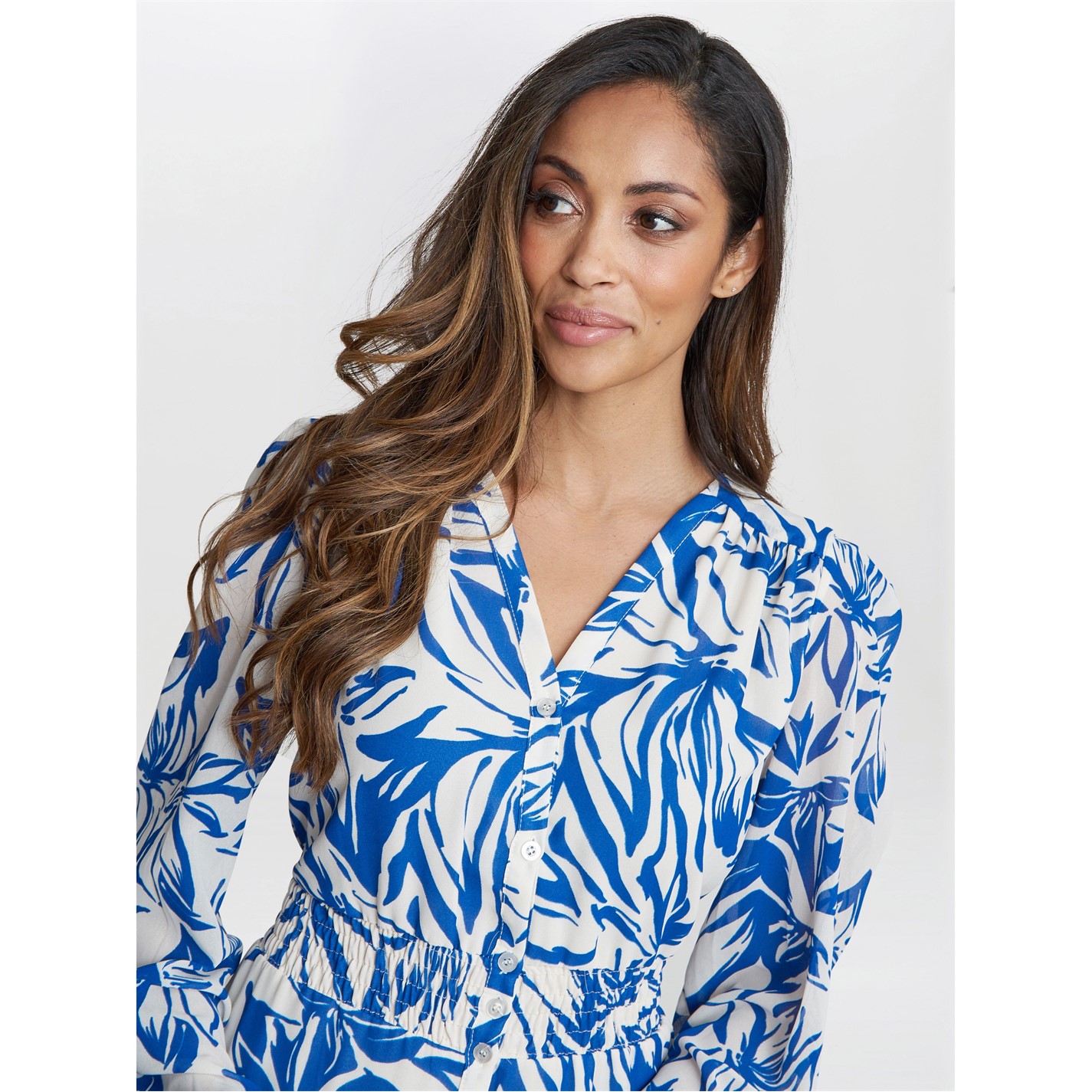 Gina Bacconi | Judy Button Dwon Long Sleeve Dress | Unclassified | FRASERS