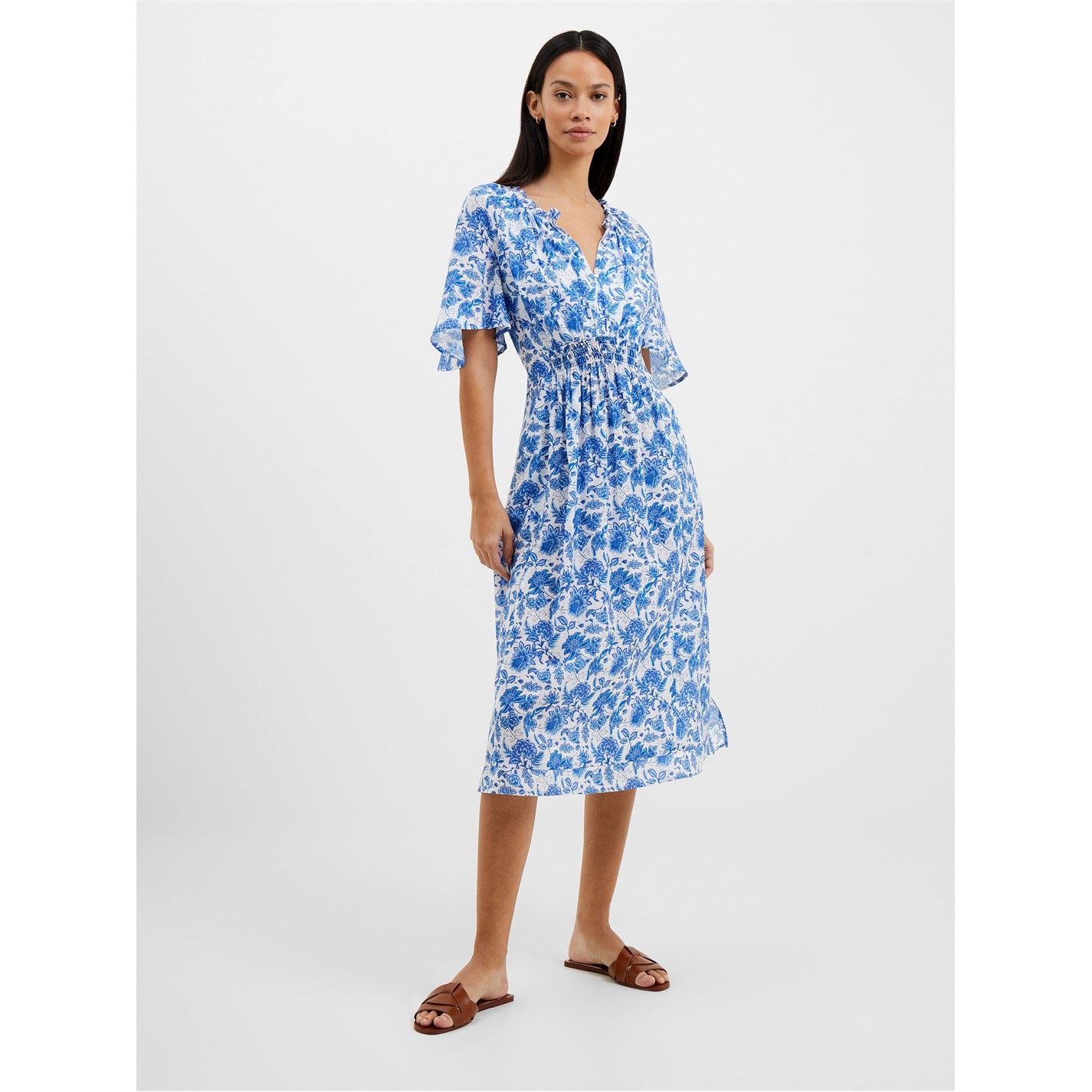 French Connection | FC Cosette Elani Drs Ld33 | 40-Baja Blue | FRASERS