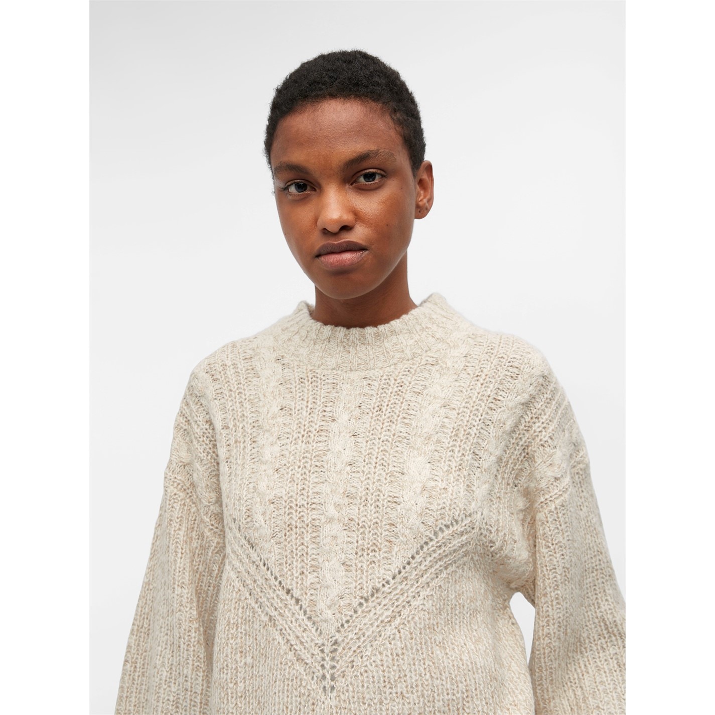 Object | Object Nova Balloon Sleeve Jumper | Humus | FRASERS