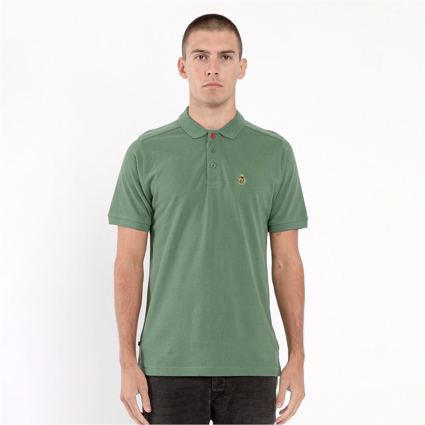 Luke 1977 | The Robbie Essentials Polo Shirt | Green | FRASERS