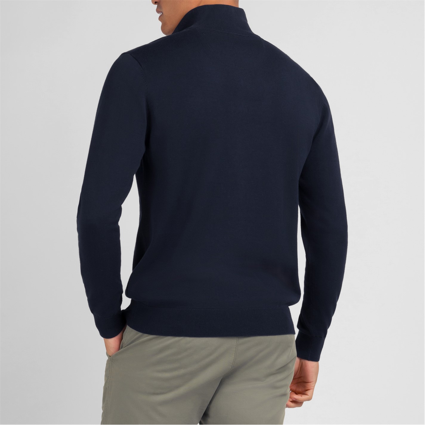 Eden Park | Navy blue cotton jersey jumper - | Jumpers | FRASERS