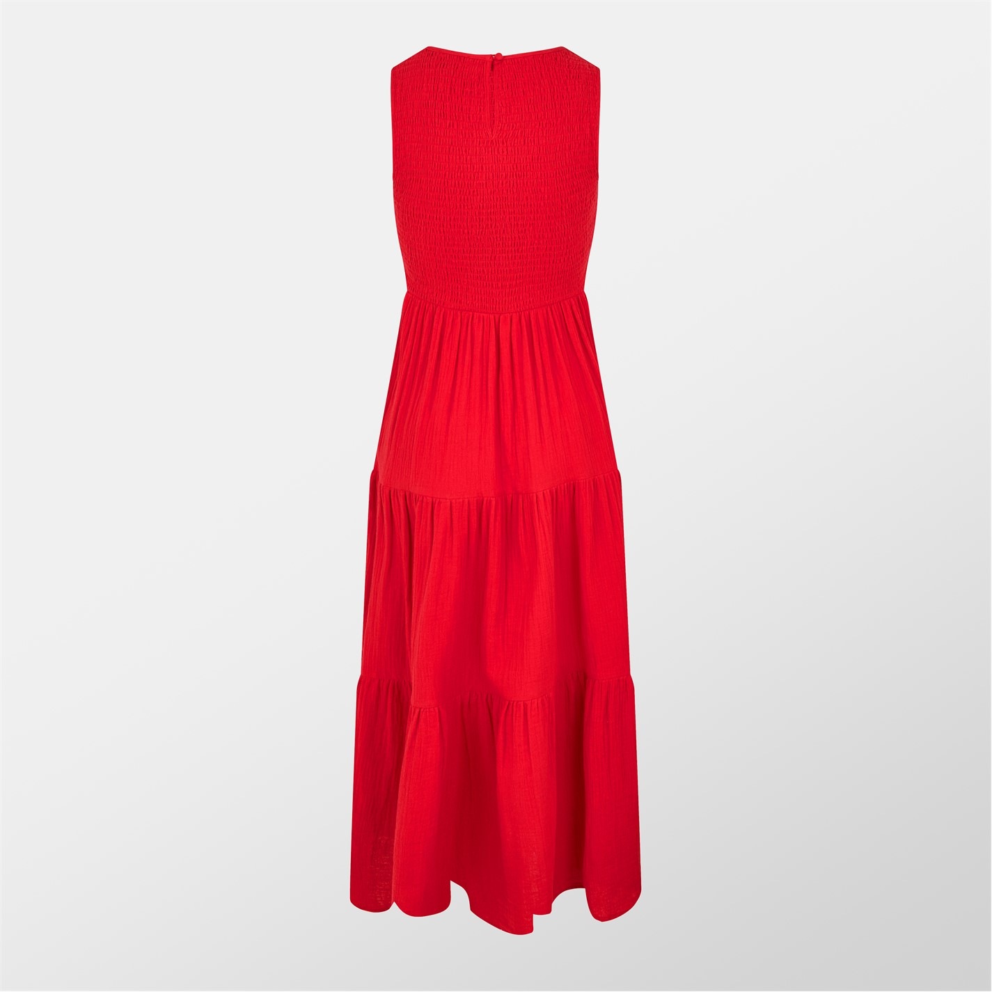 Nobodys Child | Sleeveless Tiered Charlie Midi Dress | Red | FRASERS