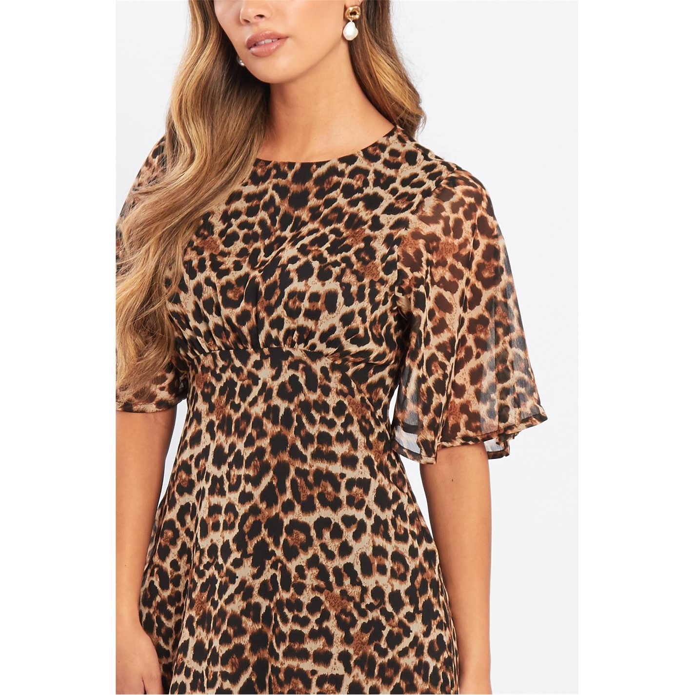 Be You | Leopoard Maxi Dress Womens | Leopard Print | FRASERS