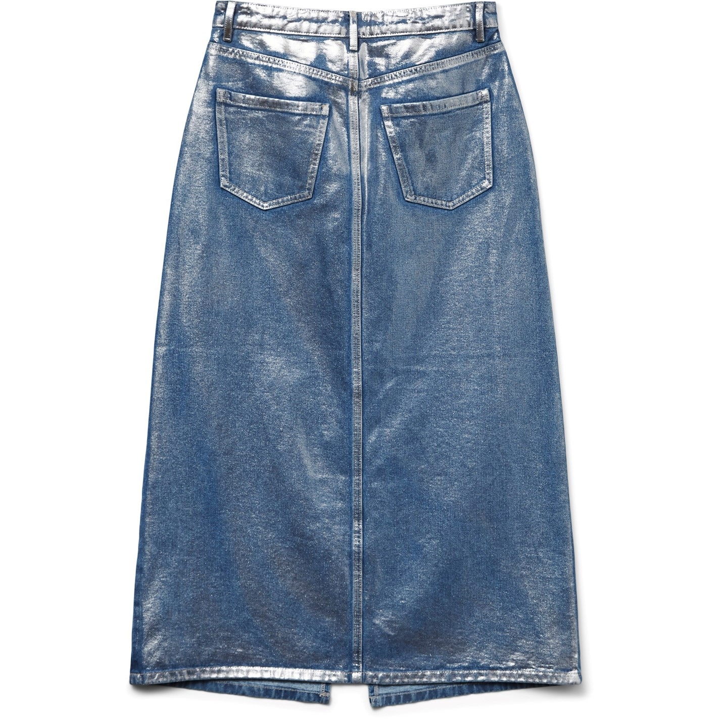 Vero Moda | VM Coated Denim Skirt | Lght Blue Denim | FRASERS