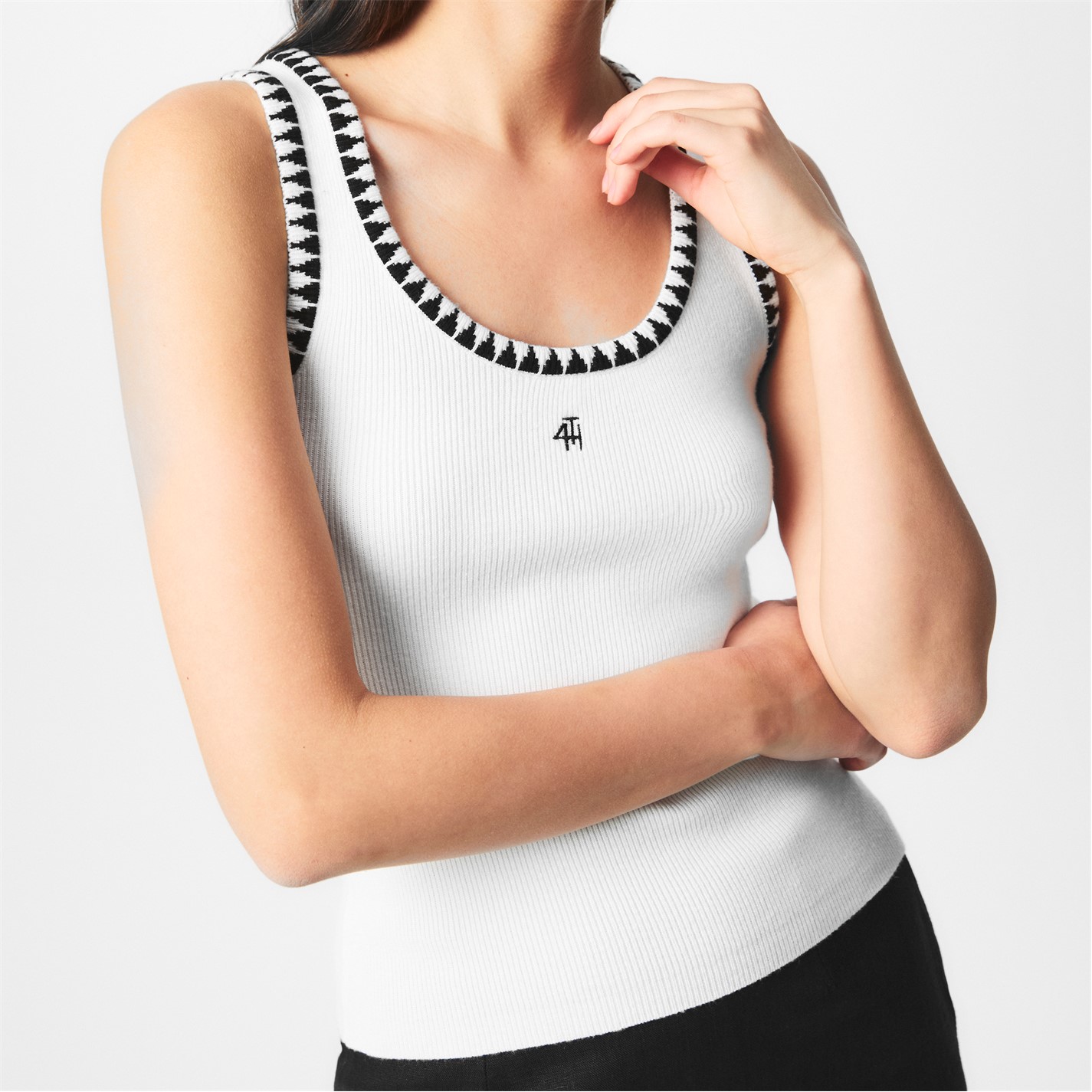 4TH AND RECKLESS | Ruben Knit Vest Top | Racerback Vests | FRASERS