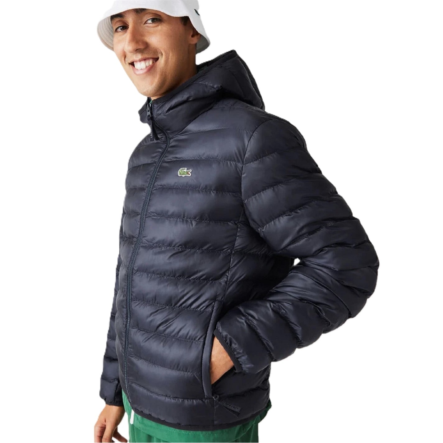 Lacoste | Slim-Fit Quilted Puffer Jacket | Short Puffer Jackets | FRASERS