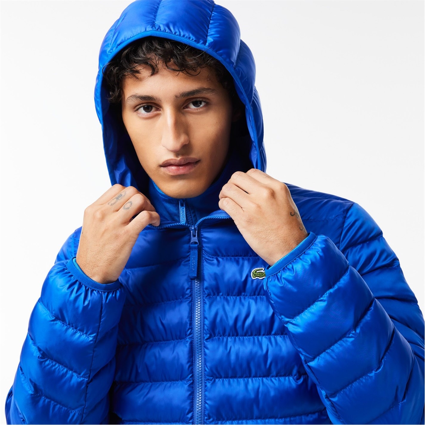 Lacoste | Slim-Fit Quilted Puffer Jacket | Short Puffer Jackets | FRASERS