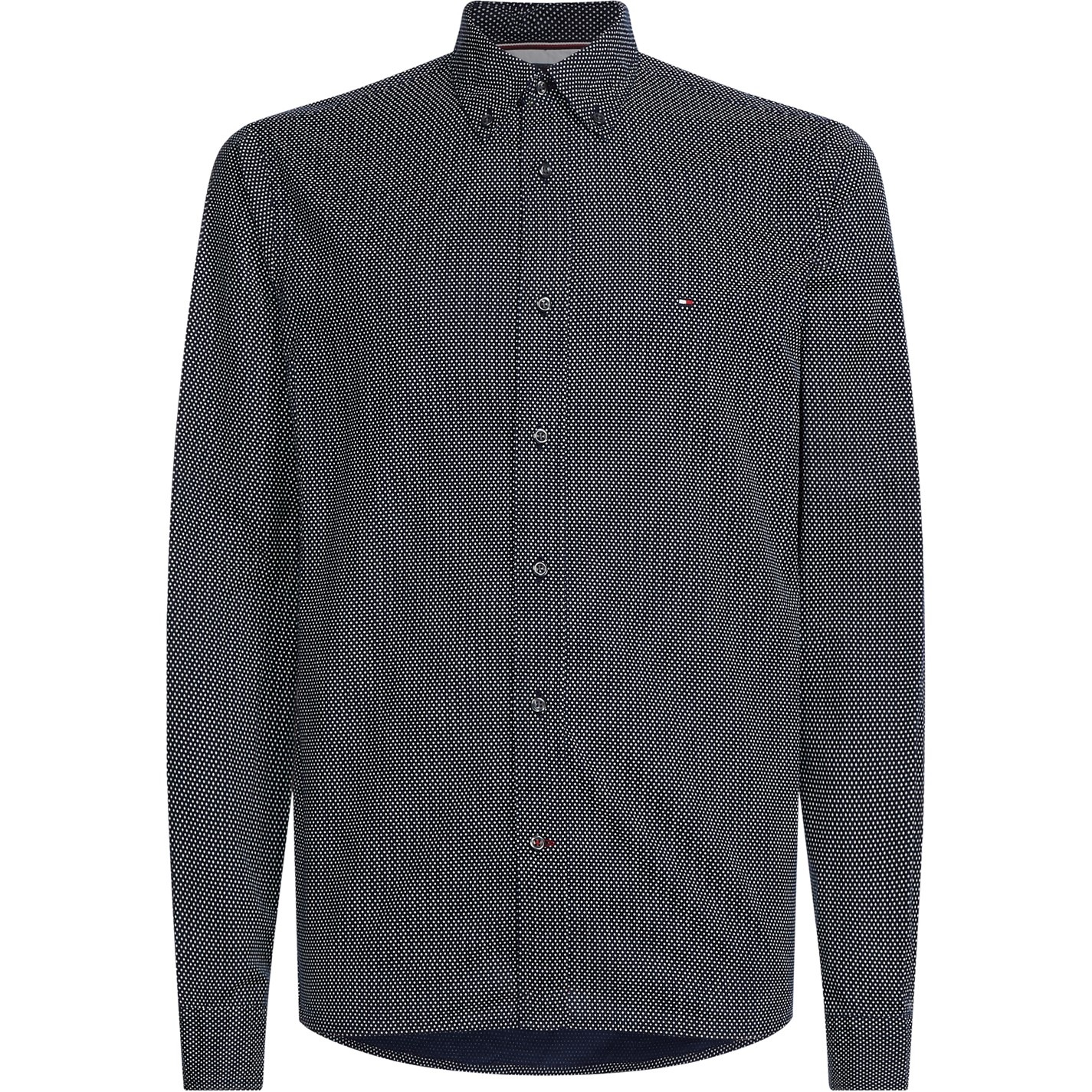 Tommy Hilfiger | Core flex mini Geo Print Shirt | Patterned Shirt - Long Sleeve | FRASERS