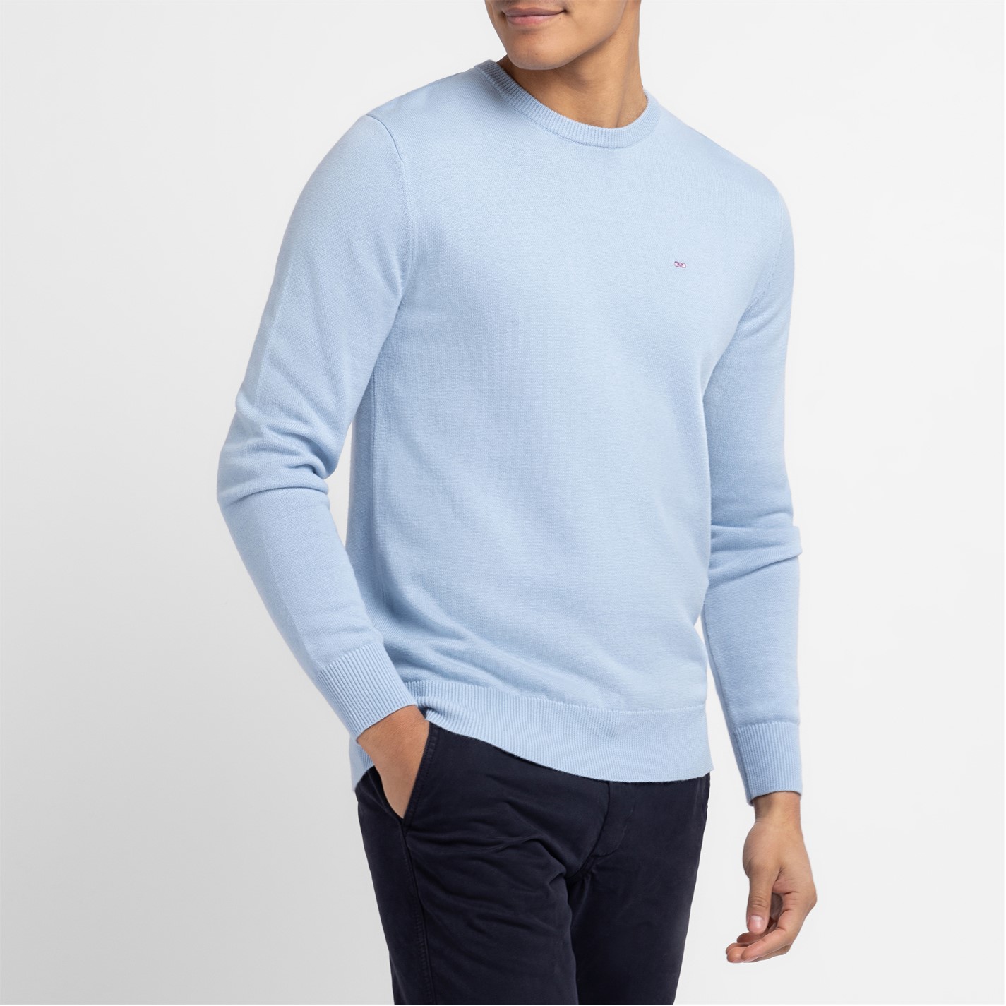 Eden Park | Light blue wool mix jumper | Jumpers | FRASERS