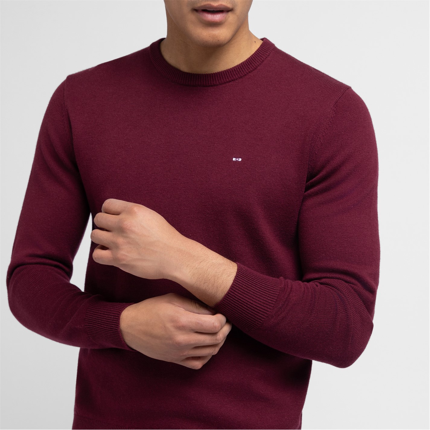 Eden Park | Light blue wool mix jumper | Jumpers | FRASERS