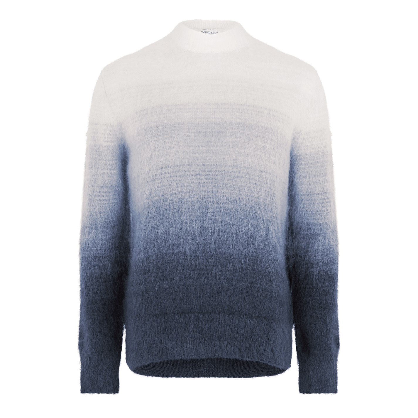 OFF WHITE | Mohair Arrow Knit Jumper | Grey | FRASERS
