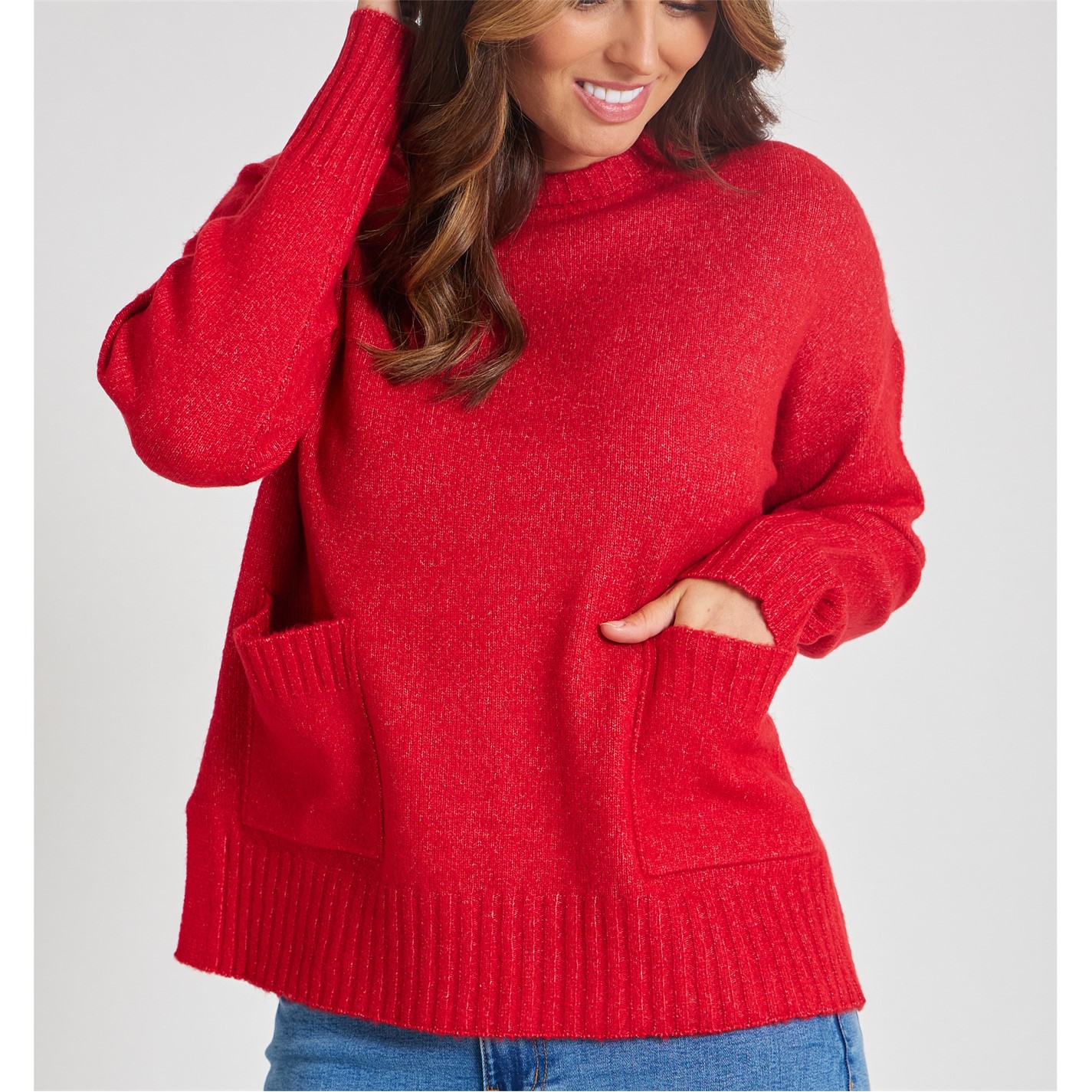 Be You | Pocket Crew Neck Jumper | Jumpers | FRASERS