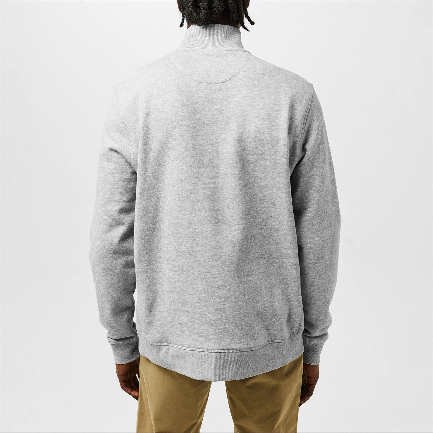 Original Penguin | Quarter Zip Jumper | Heather | FRASERS
