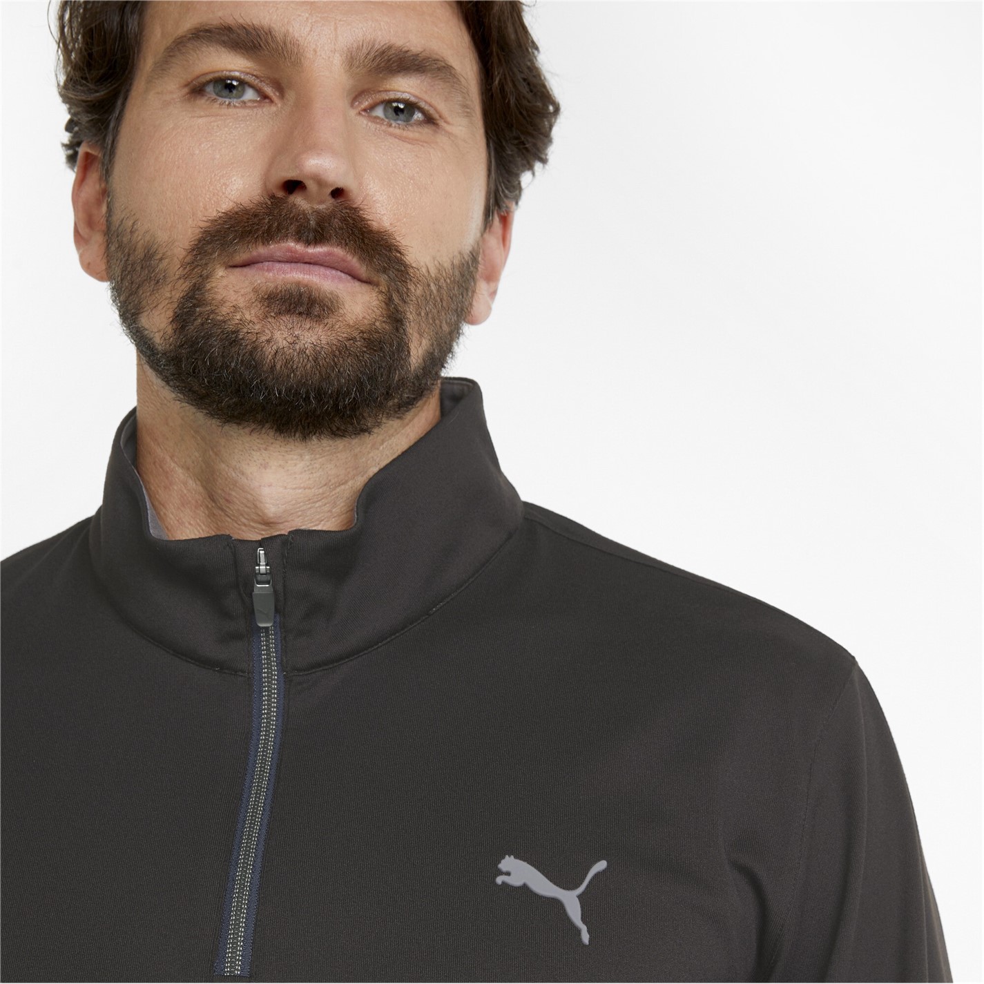 Puma | Gamer Colorblock quarter Zip Fleece Mens | 1/4 Zip Fleece Tops ...