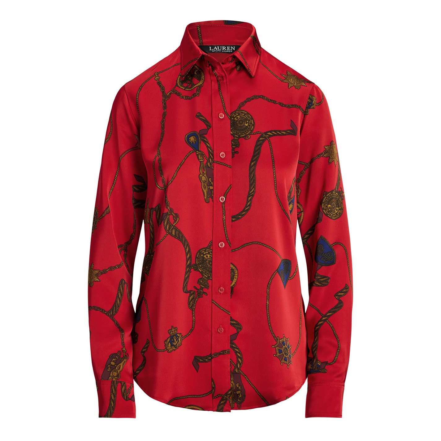 Lauren by Ralph Lauren | LRL Chn Jamelko Ld05 | Red Multi | FRASERS