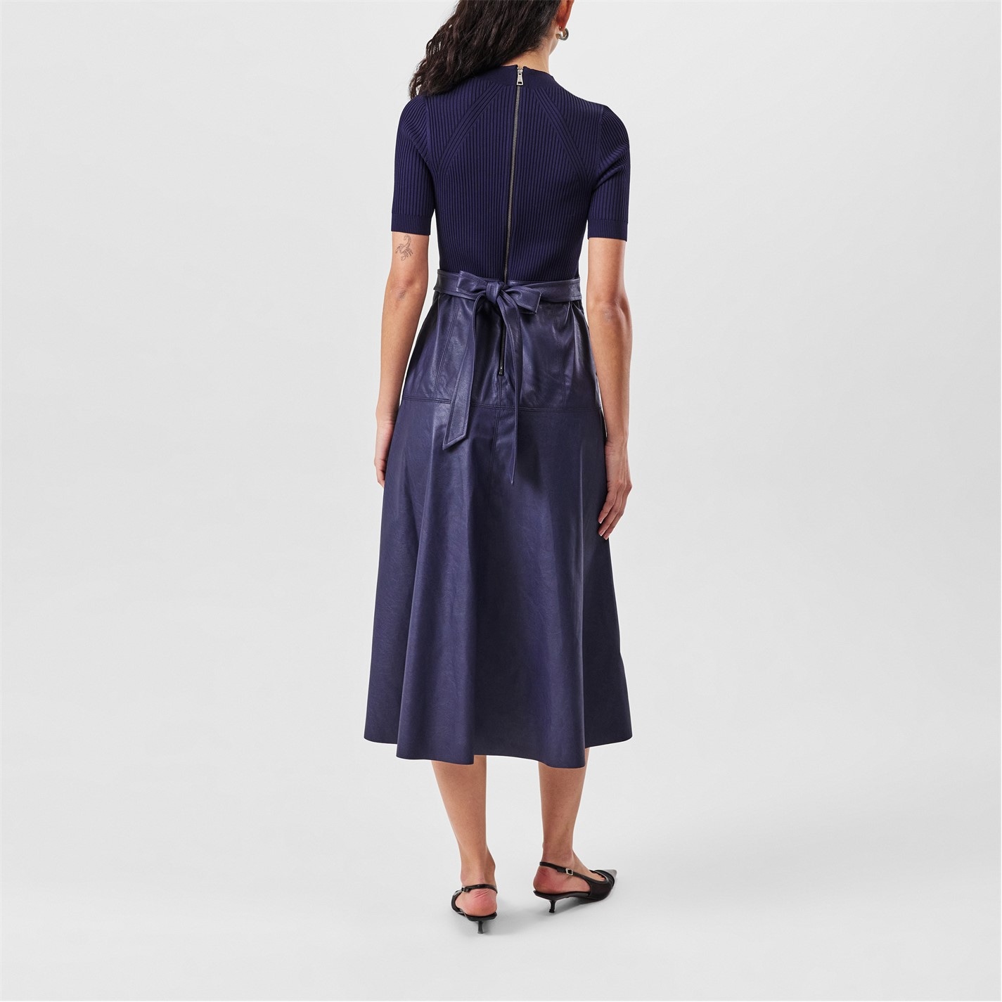 Ted Baker | Matiar Midi Dress | Dk-Blue | FRASERS