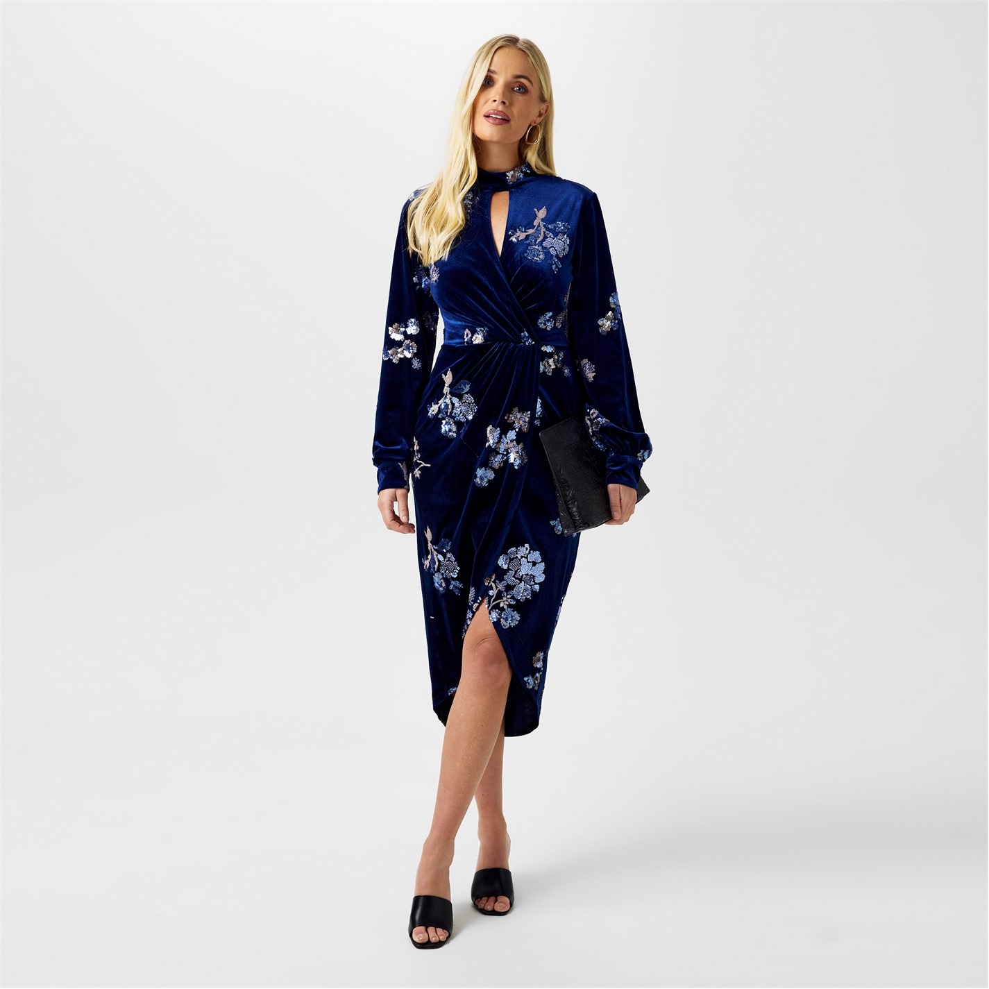 Biba | Biba Embellished Velvet Dress | Shift Dresses | FRASERS