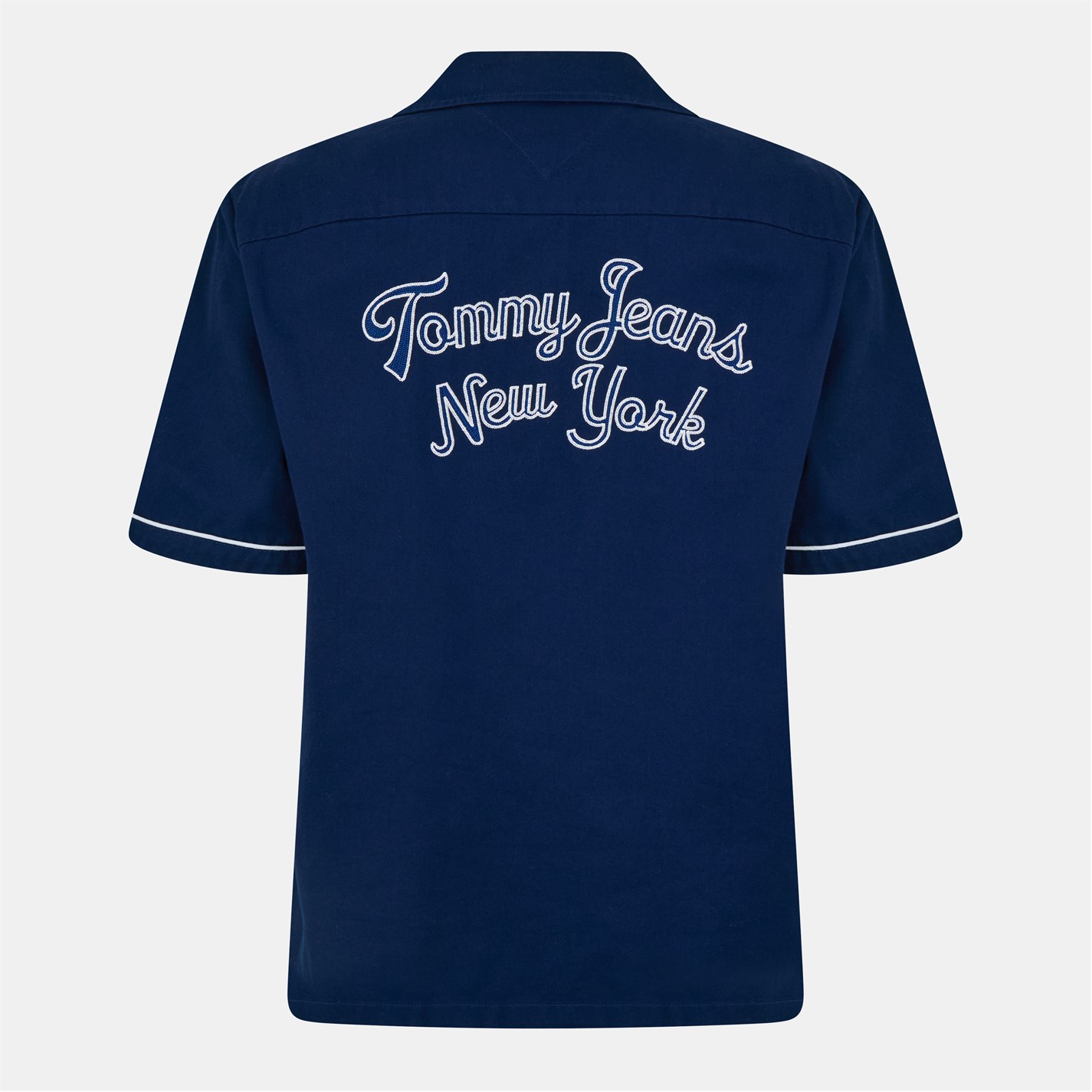 Tommy Jeans | TJC CAMP COLLAR SS SHIRT | Dark Night Navy | FRASERS