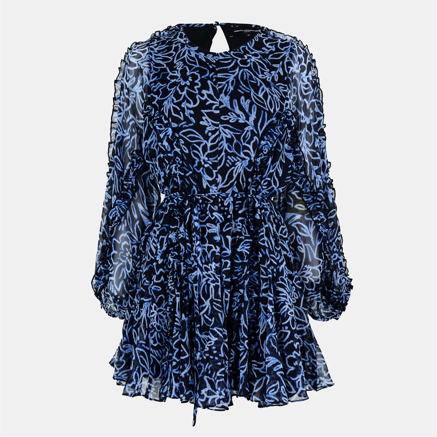 French Connection | French Connection Anna Dress | Navy Multi | FRASERS