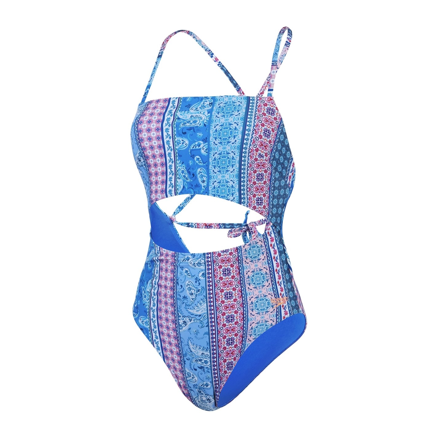 Speedo | PrnCtOutSSuit Ld99 | Blue/Pink | FRASERS