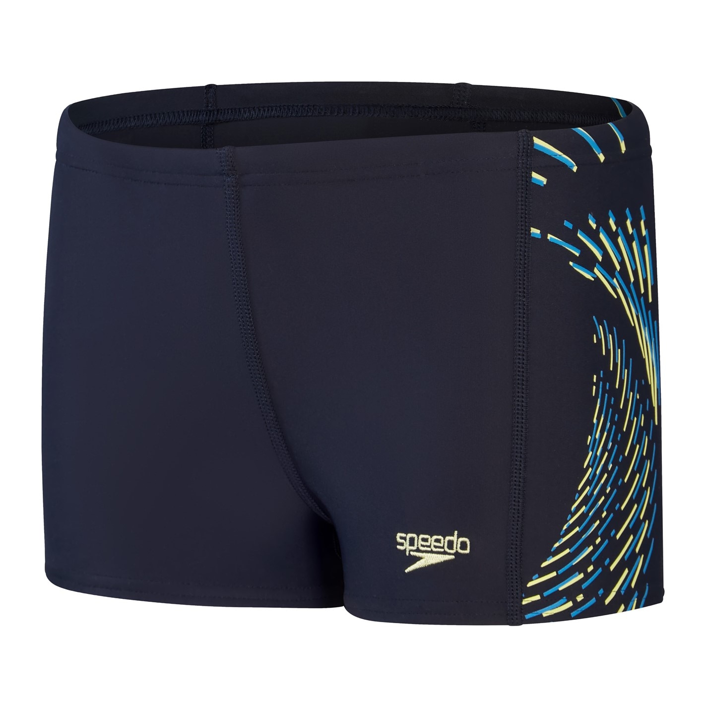 Speedo | HyperBoom Panel Aquashort Juniors Boys | Black/Red | FRASERS
