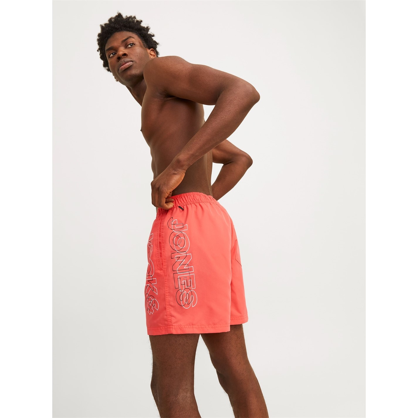 Jack and Jones | Fiji Double Logo Swim Shorts | Swim Shorts | FRASERS