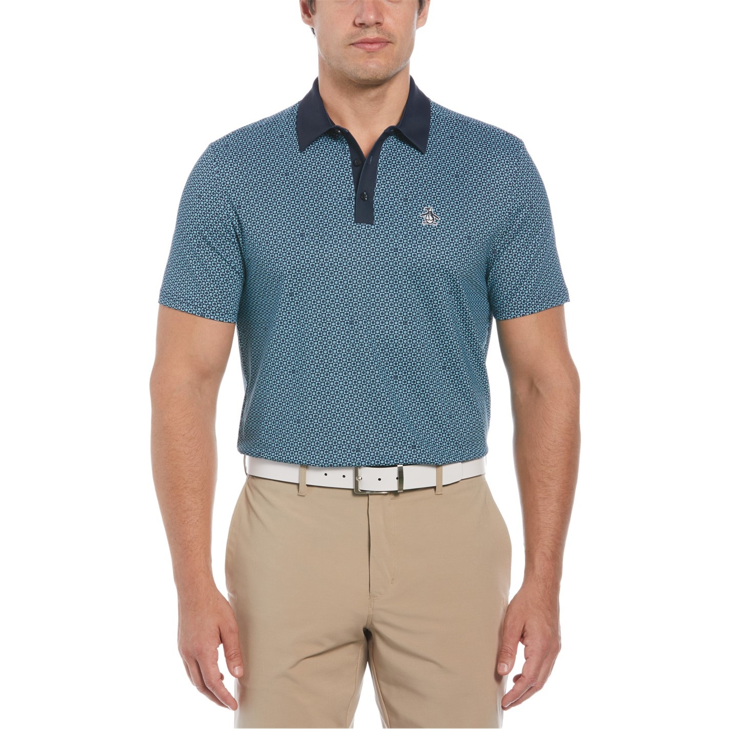 Original Penguin Golf | Alvr Retro Mic Sn99 | Black Iris | FRASERS